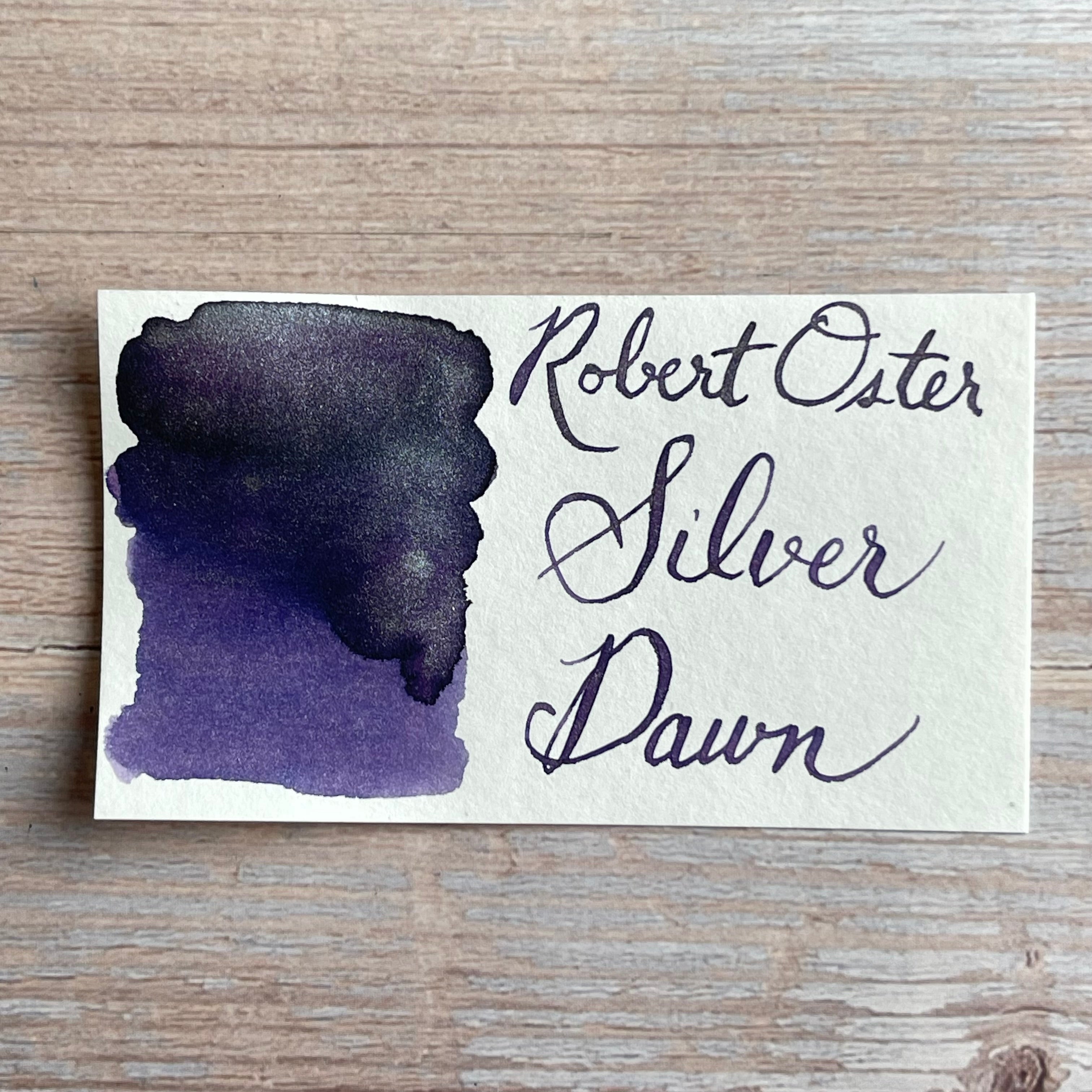 Robert Oster Silver Dawn - 50ml Bottled Ink | Atlas Stationers