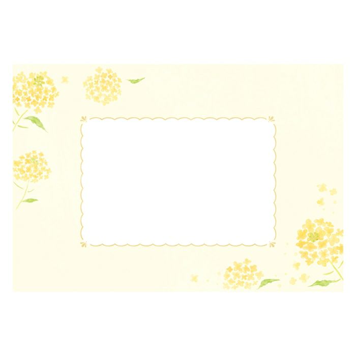 Furukawashiko Mini Horizontal Letter Set - Nanohana Flowers – Atlas ...
