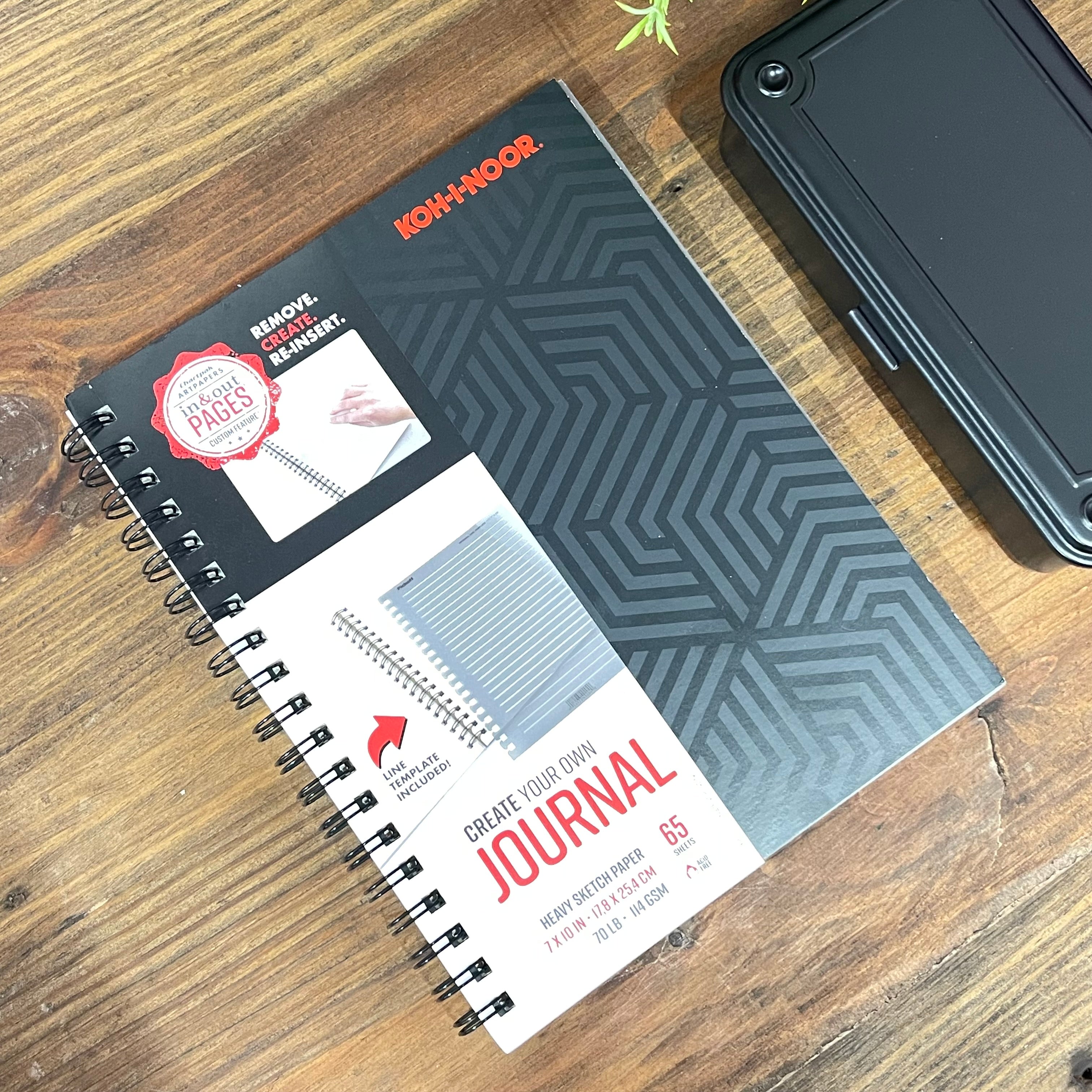 KOH-I-NOOR Create Your Own Journal (7x10 Inches) | Atlas Stationers