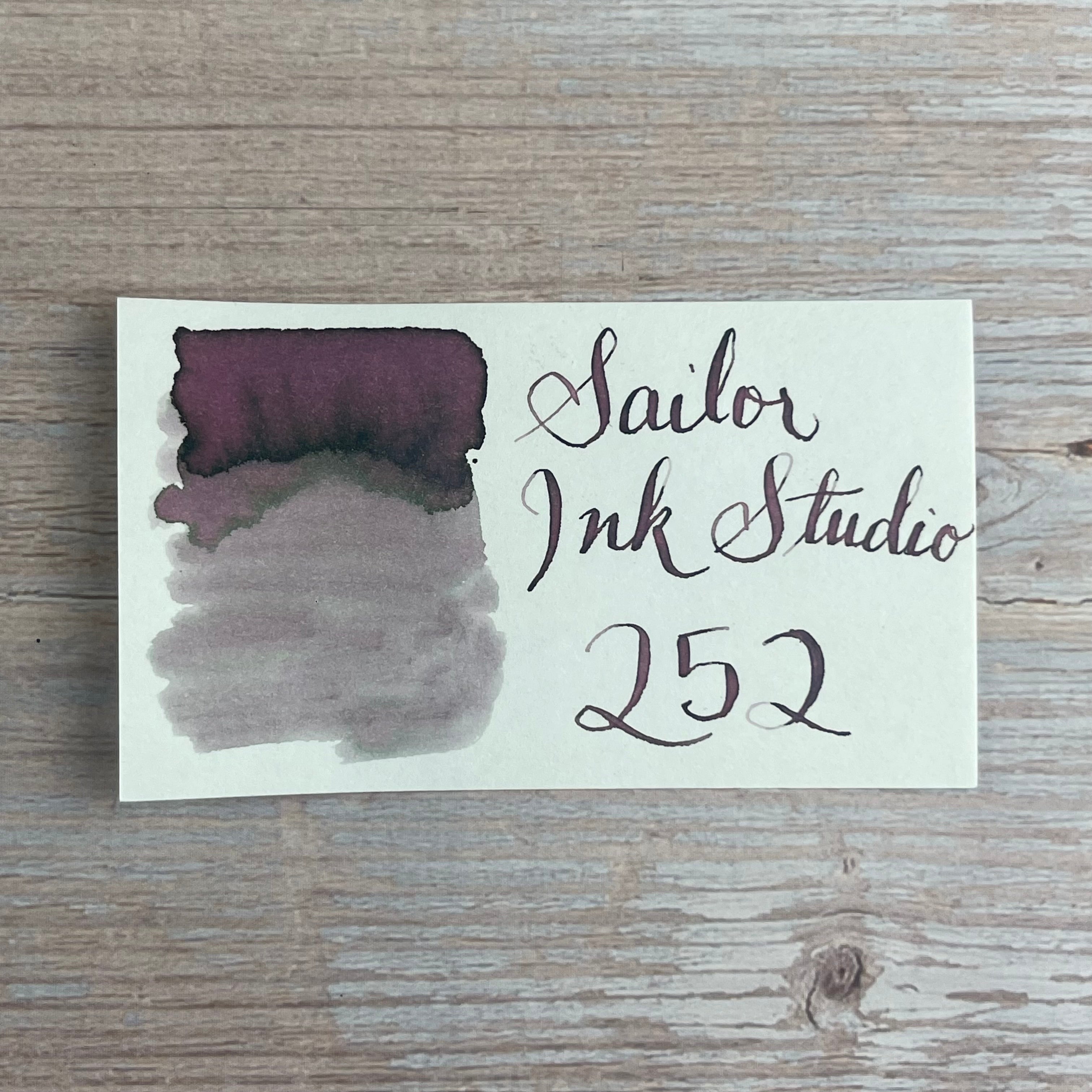 Sailor Ink Studio 20ml Bottled Ink - 252 | Atlas Stationers