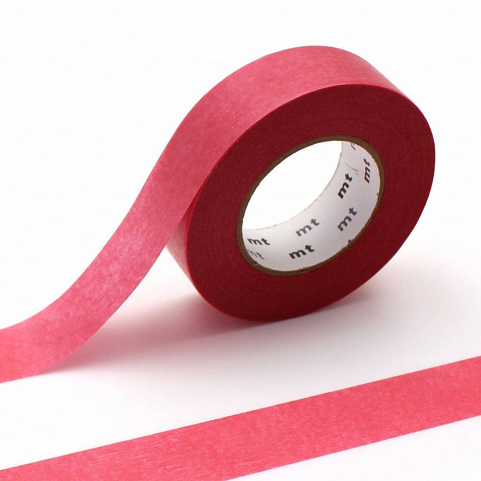 MT Washi Tape - Ganshin Red – Atlas Stationers