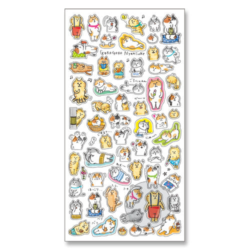 Mind Wave Sticker - Gorogoro Cat – Atlas Stationers