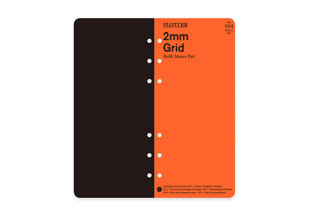 Plotter Refill Memo Pad - Grid - Narrow Size – Atlas Stationers