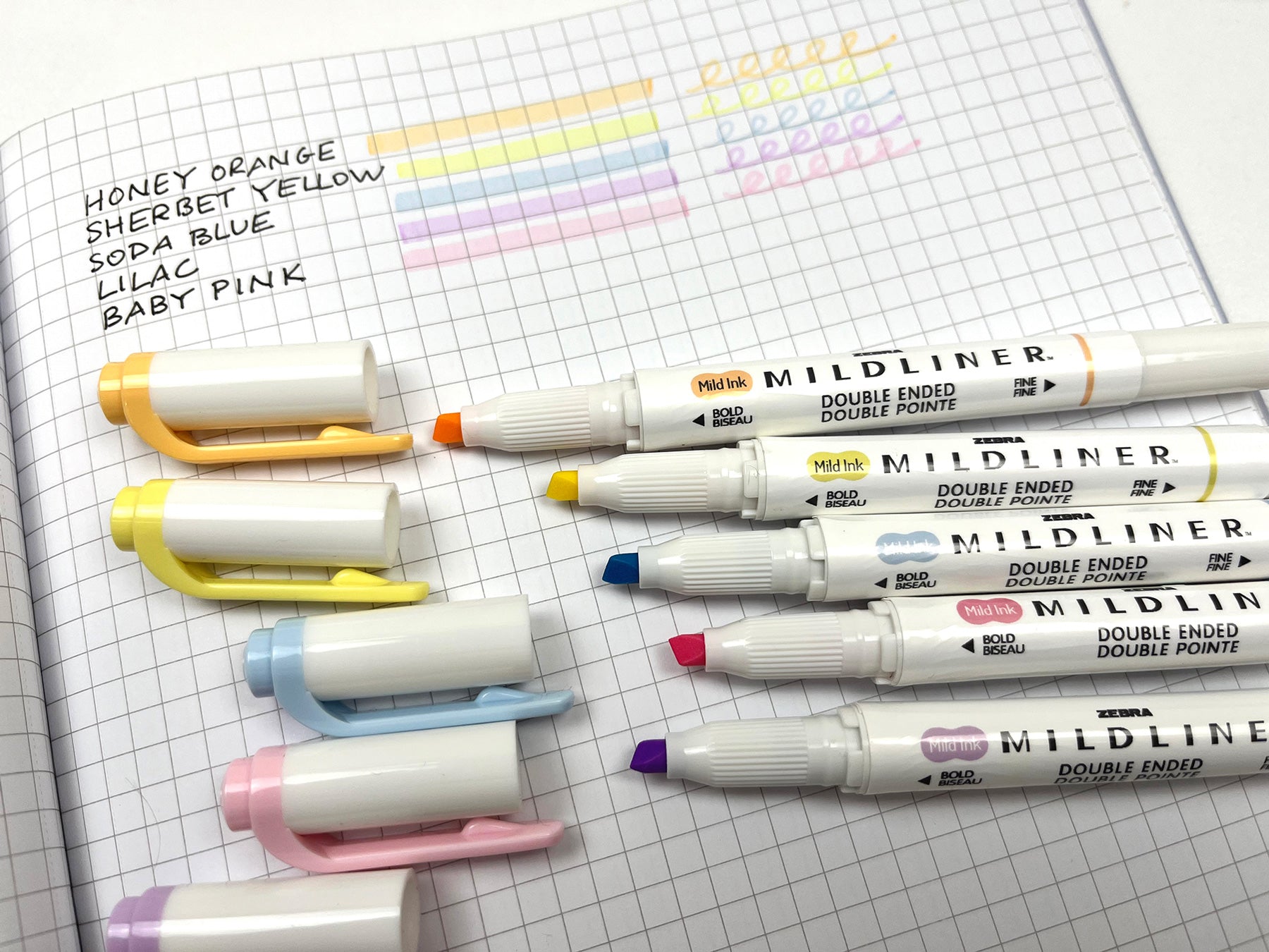 Zebra Mildliner Double Ended Highlighter | Atlas Stationers