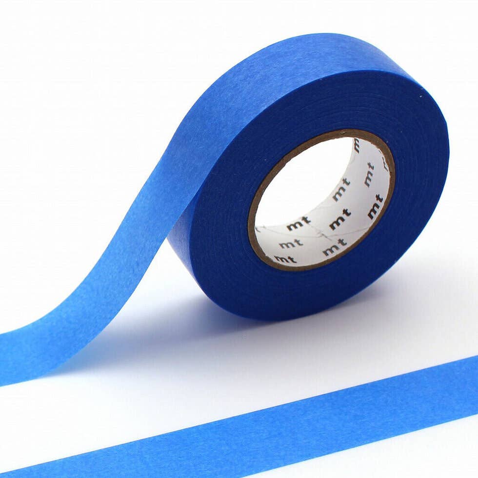 MT Washi Tape - Ganshin Blue – Atlas Stationers
