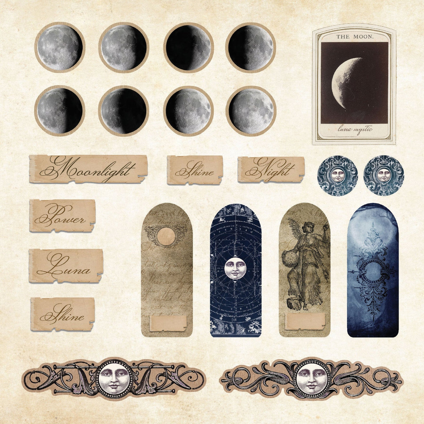 Mystical Ephemera Sticker Book | Atlas Stationers