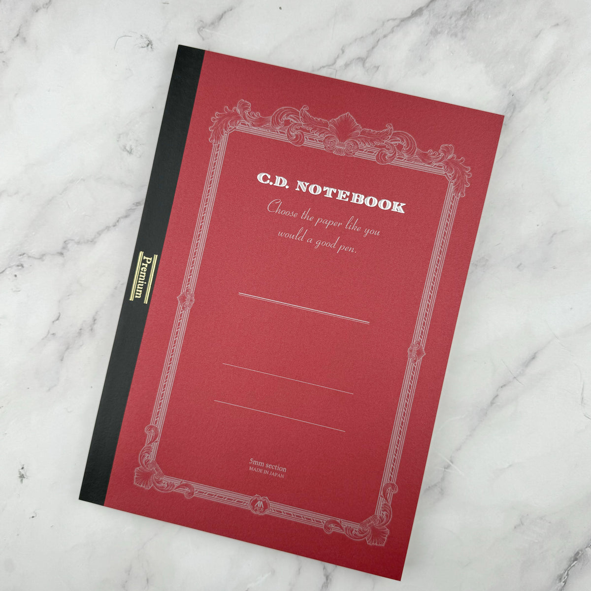 Apica Premium CD Notebook - Red - Grid - A4 – Atlas Stationers