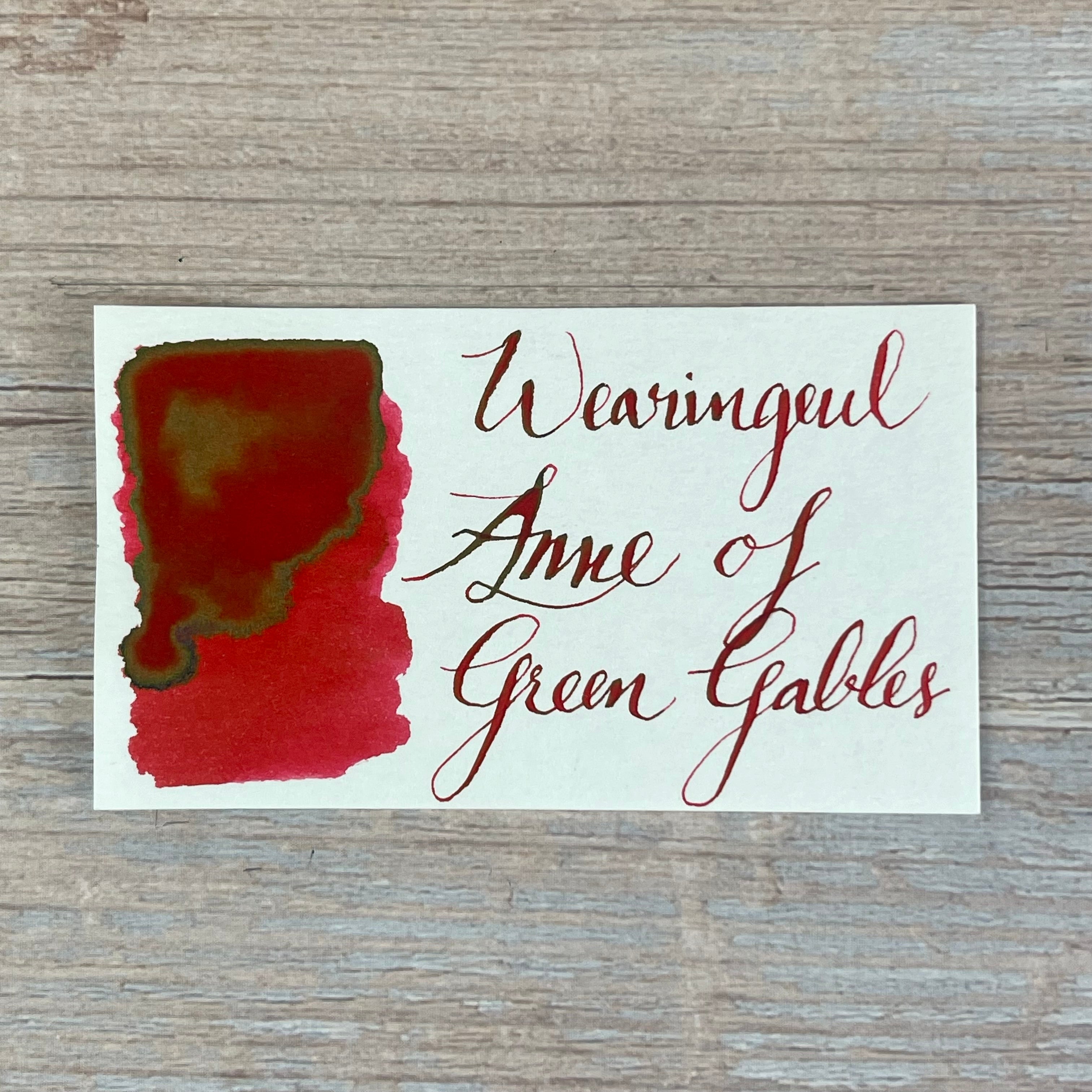 Wearingeul Anne of Green Gables - 30ml Bottled Ink | Atlas Stationers