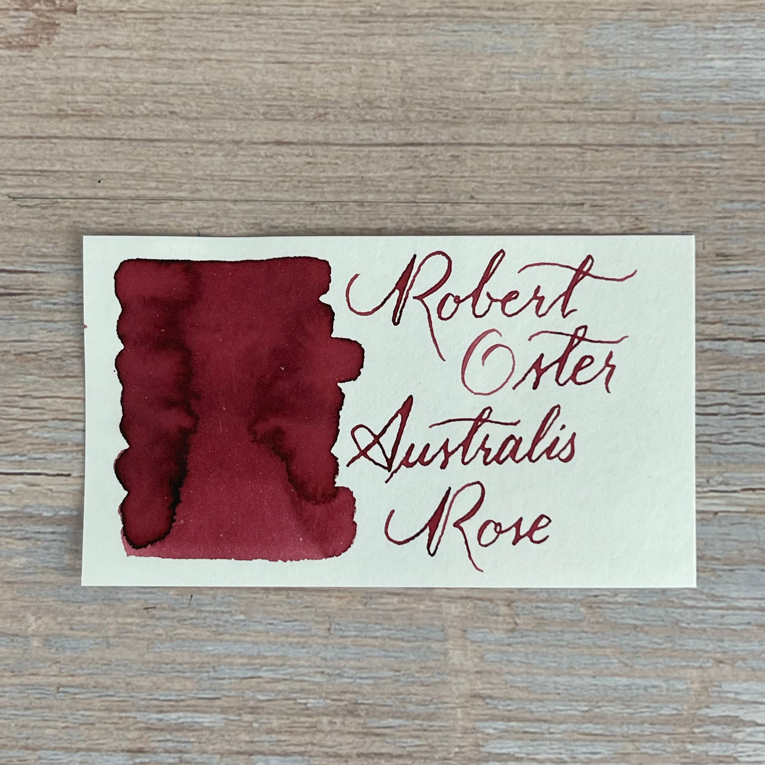 Robert Oster Australis Rose - 50ml Bottled Ink | Atlas Stationers