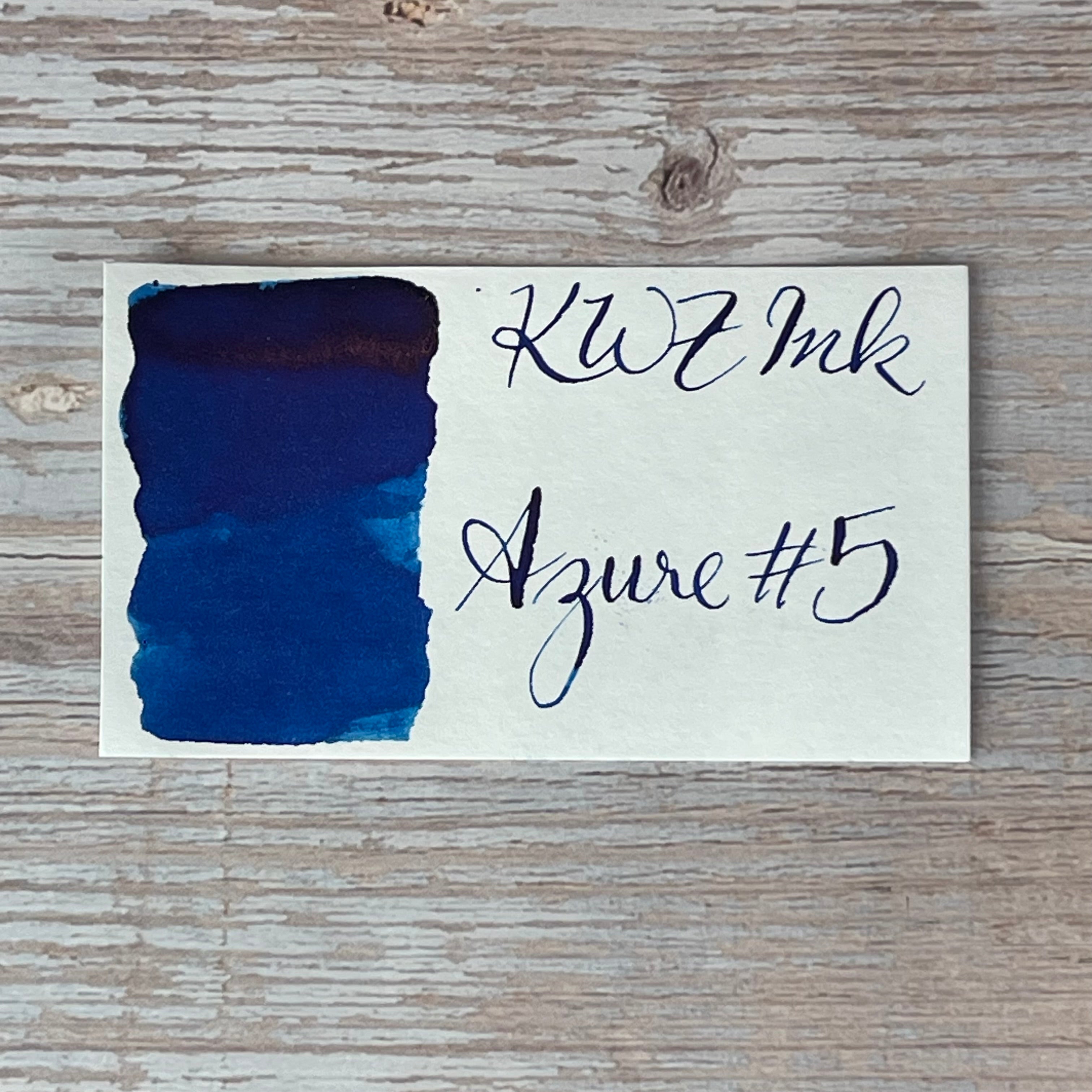 KWZ Azure #5 - 60ml Bottled Inks | Atlas Stationers