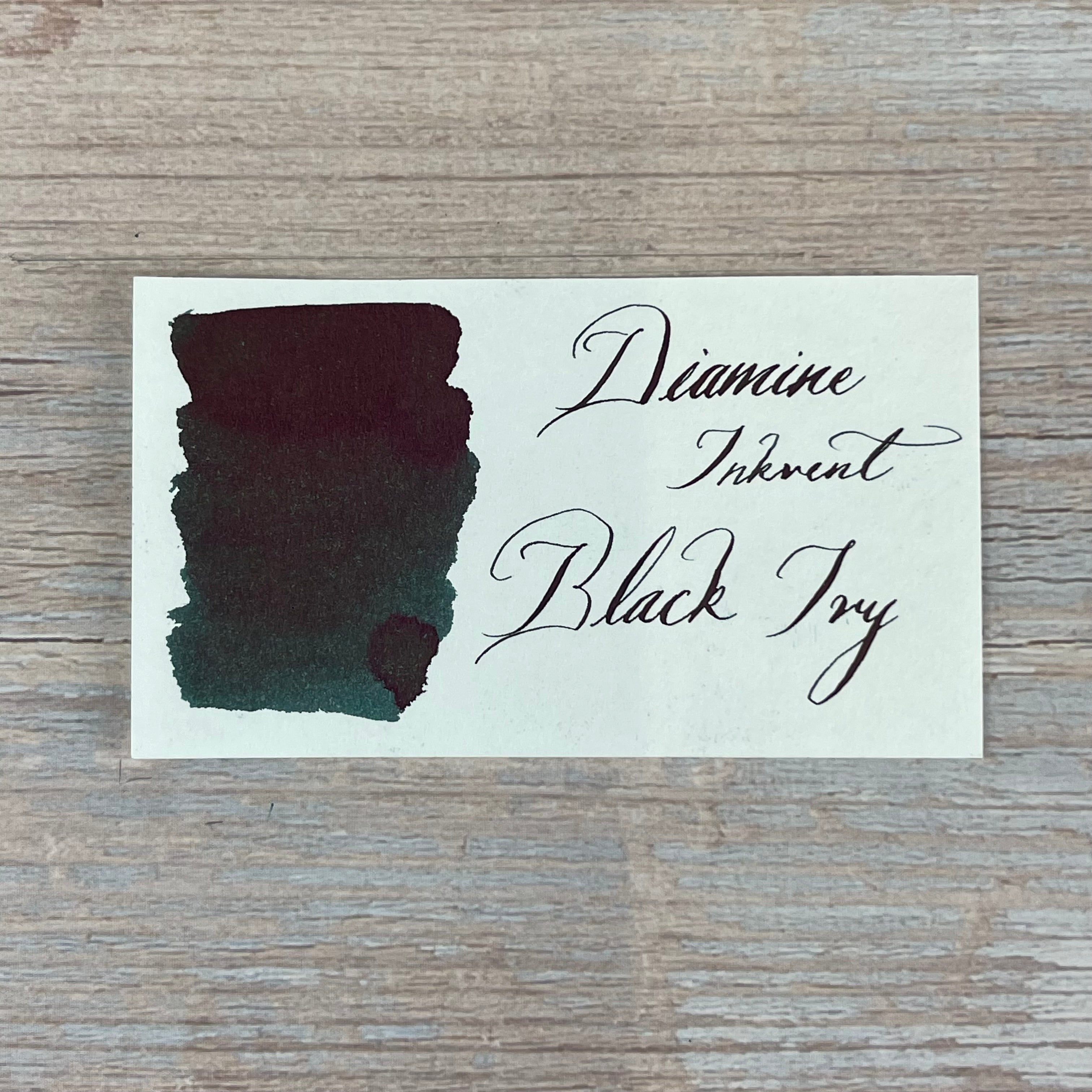 Diamine Inkvent Black Ivy - 50ml Bottled Ink | Atlas Stationers