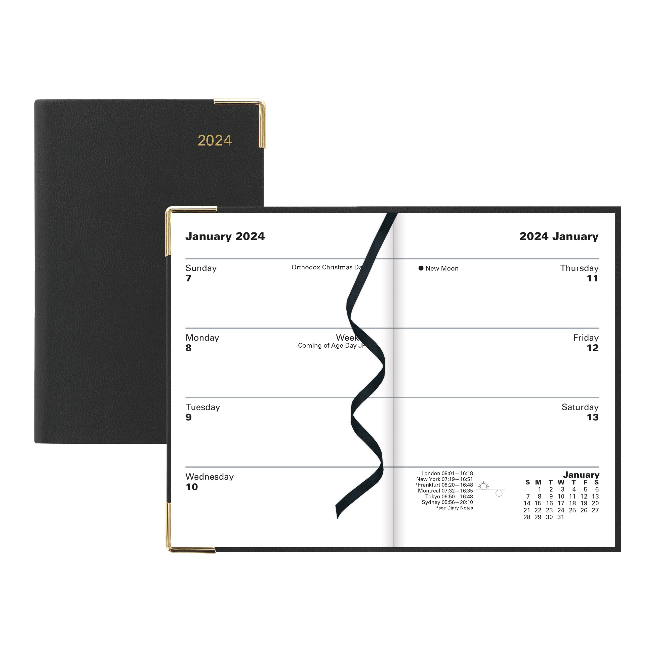 Letts Classic Week to View Planner - 4 1/4' x 2 3/4' | Atlas Stationers