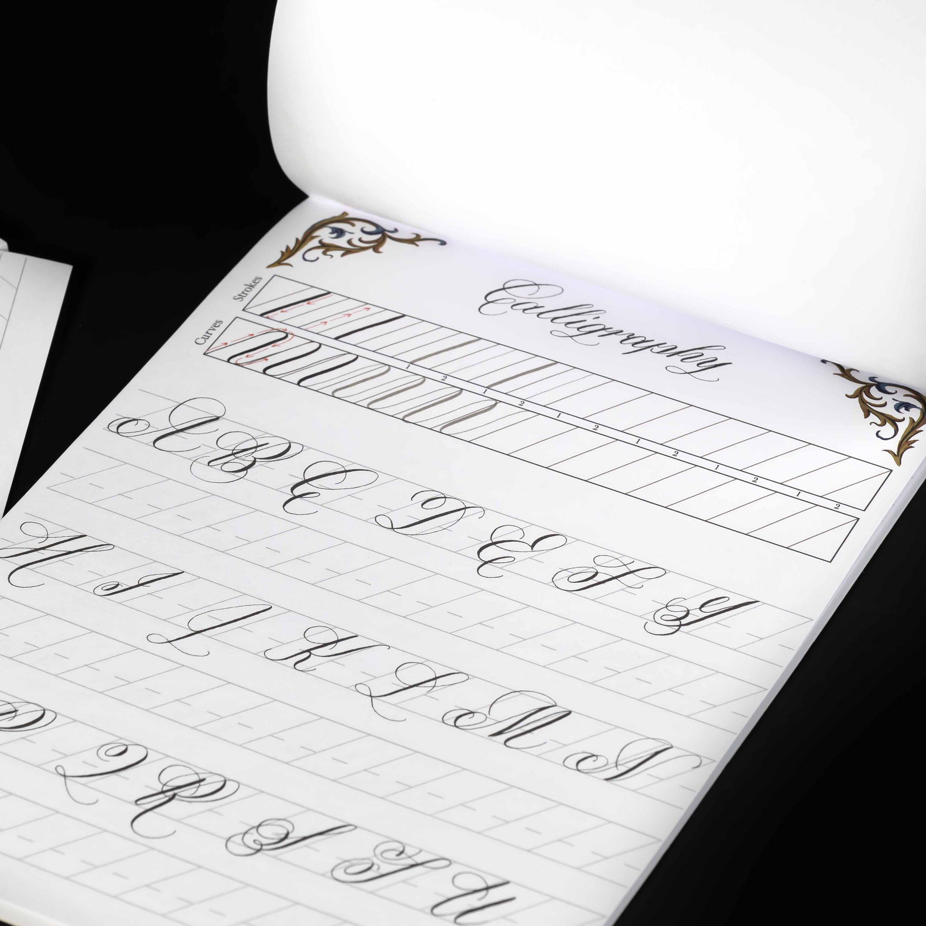 CoraCreaCrafts Calligraphy Notepad | Atlas Stationers