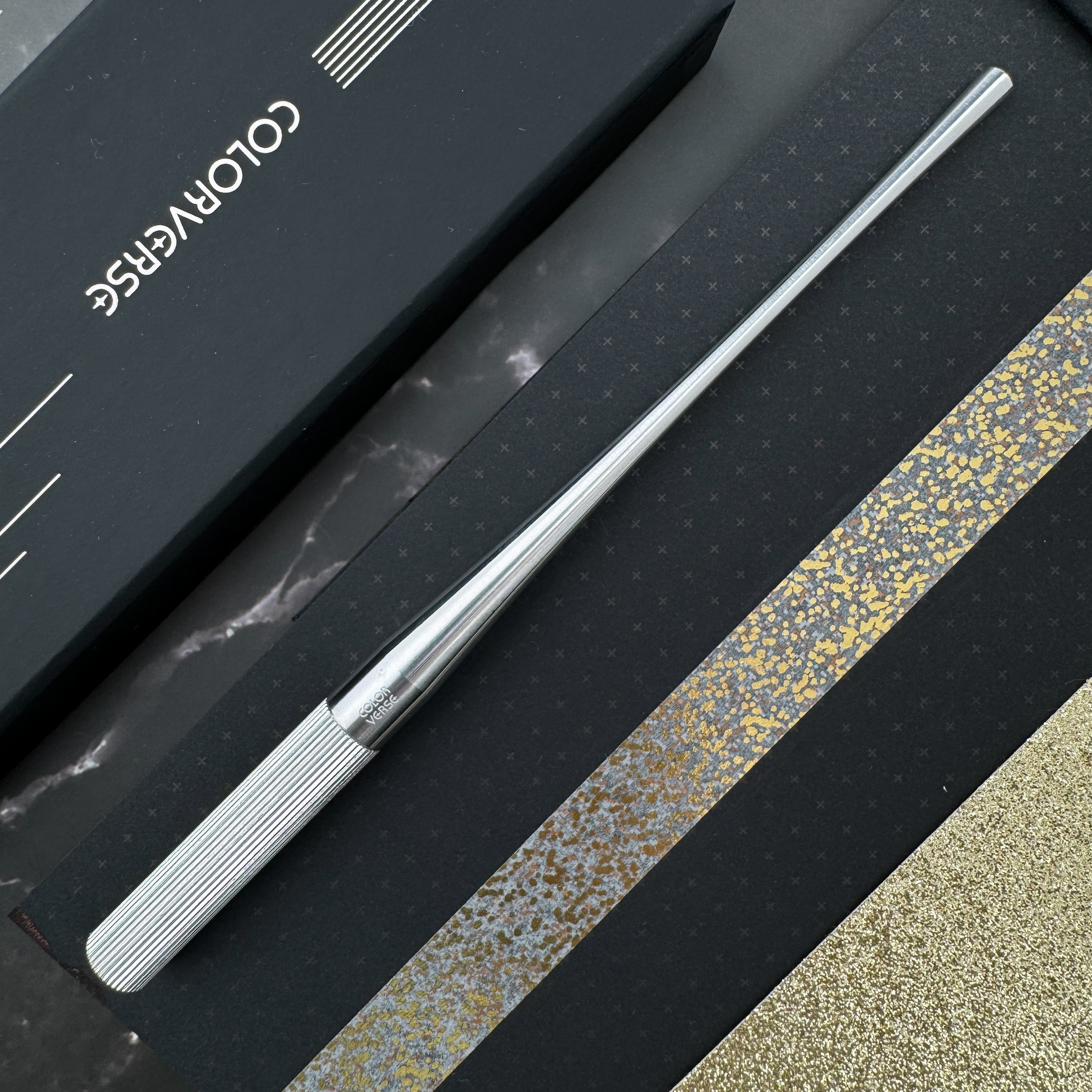 Colorverse Shuttle Large Nib Holder - Aluminum | Atlas Stationers