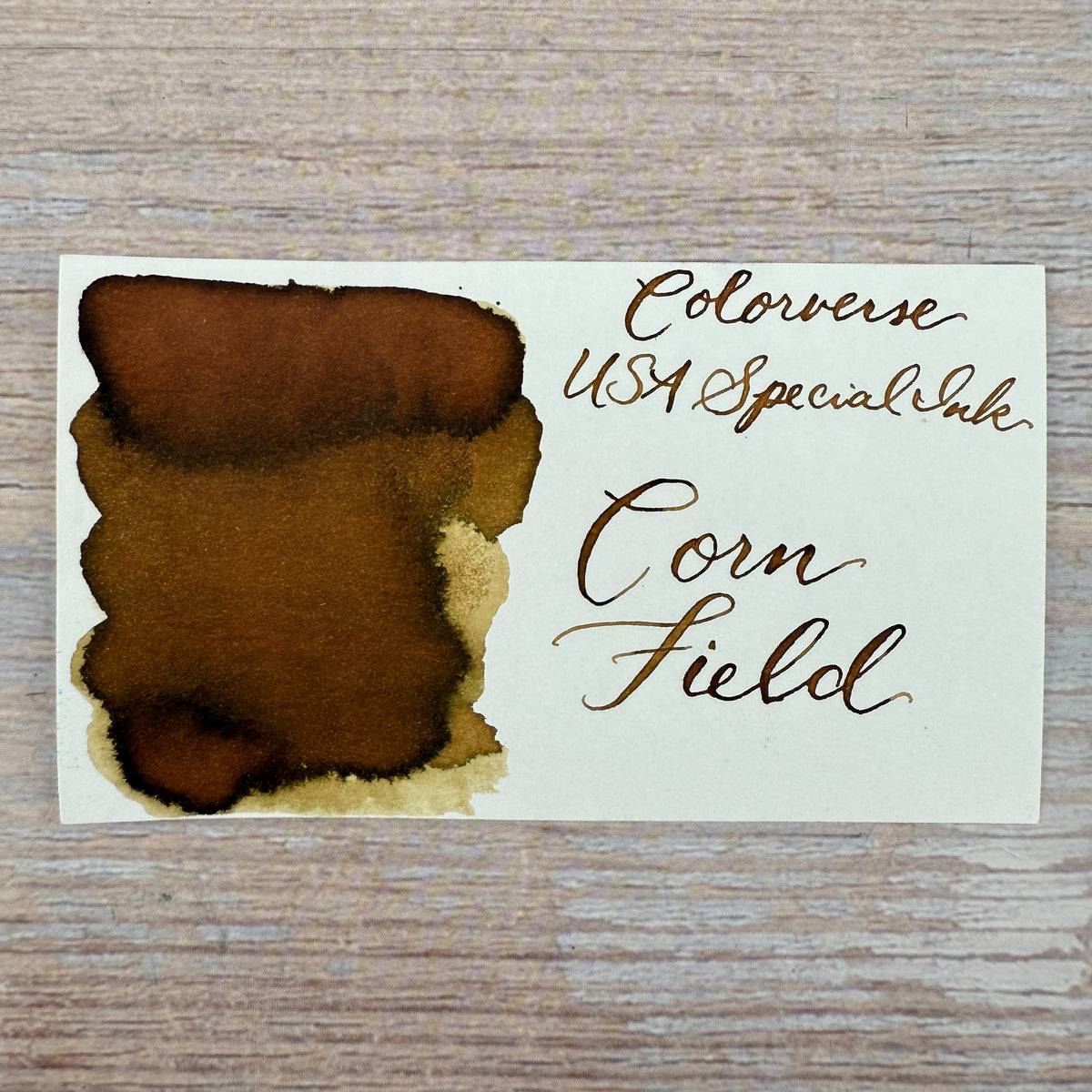 Colorverse USA Corn Field (Iowa) - 15ml Bottled Ink – Atlas Stationers