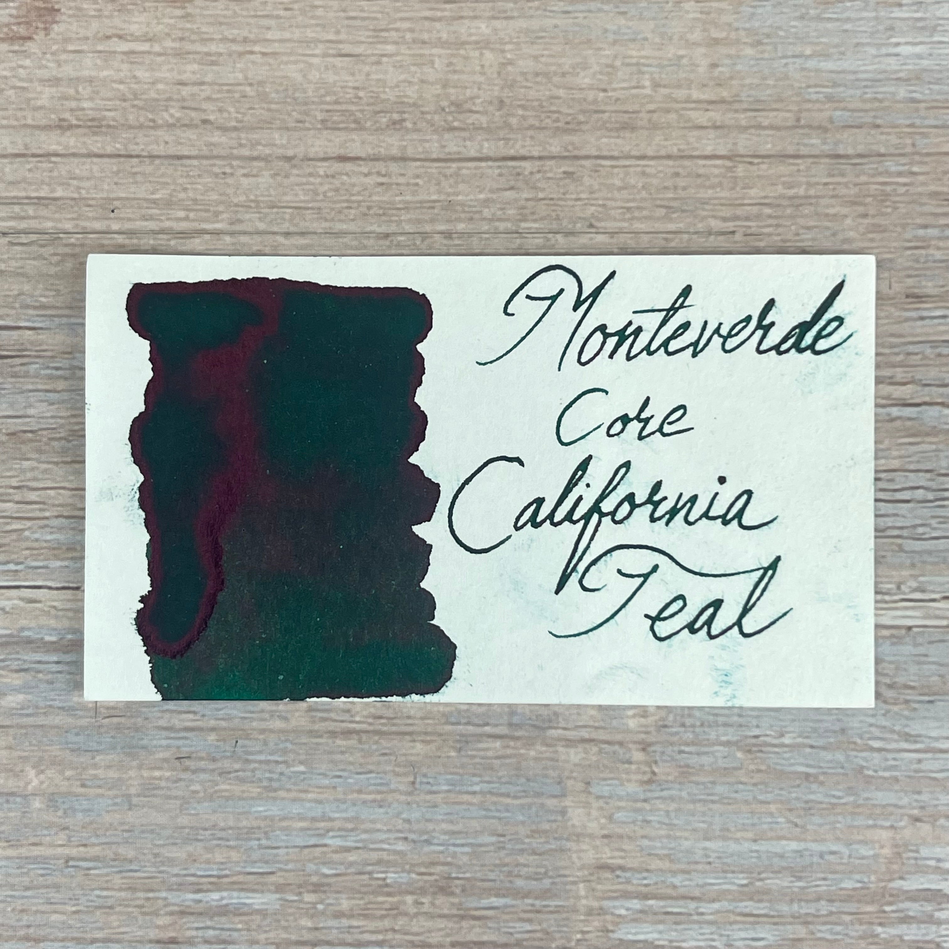 Monteverde California Teal - 30ml Bottled Ink | Atlas Stationers