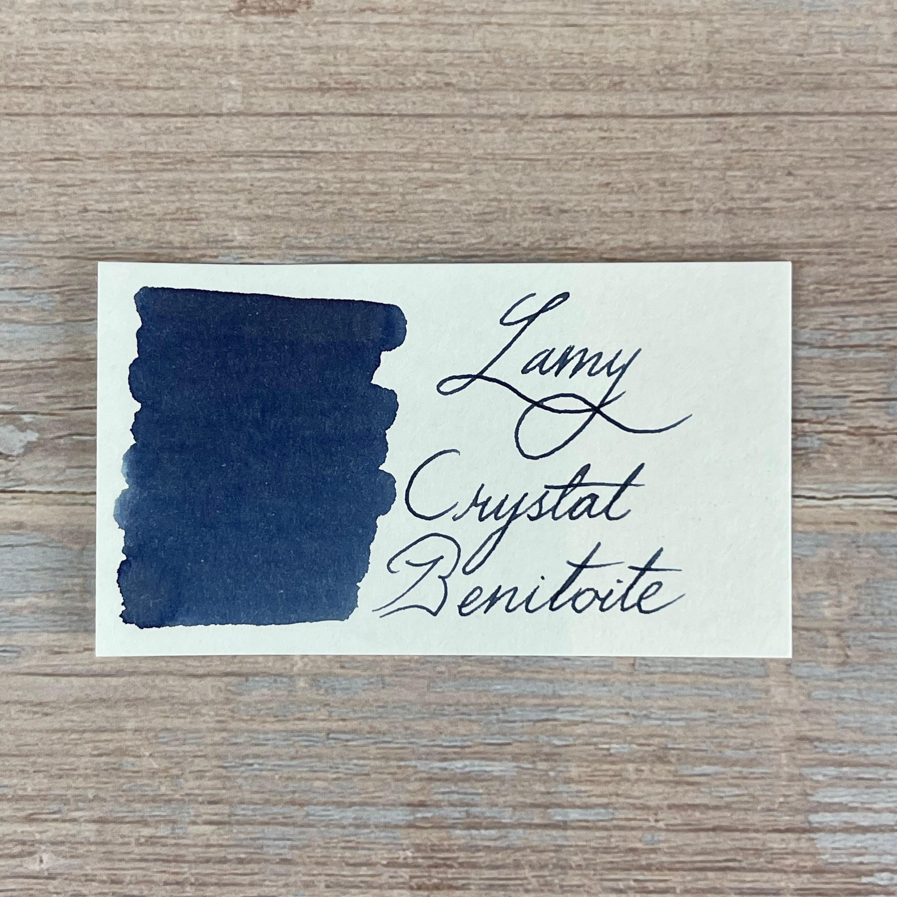 Lamy Crystal Benitoite - 30ml Bottled Ink | Atlas Stationers