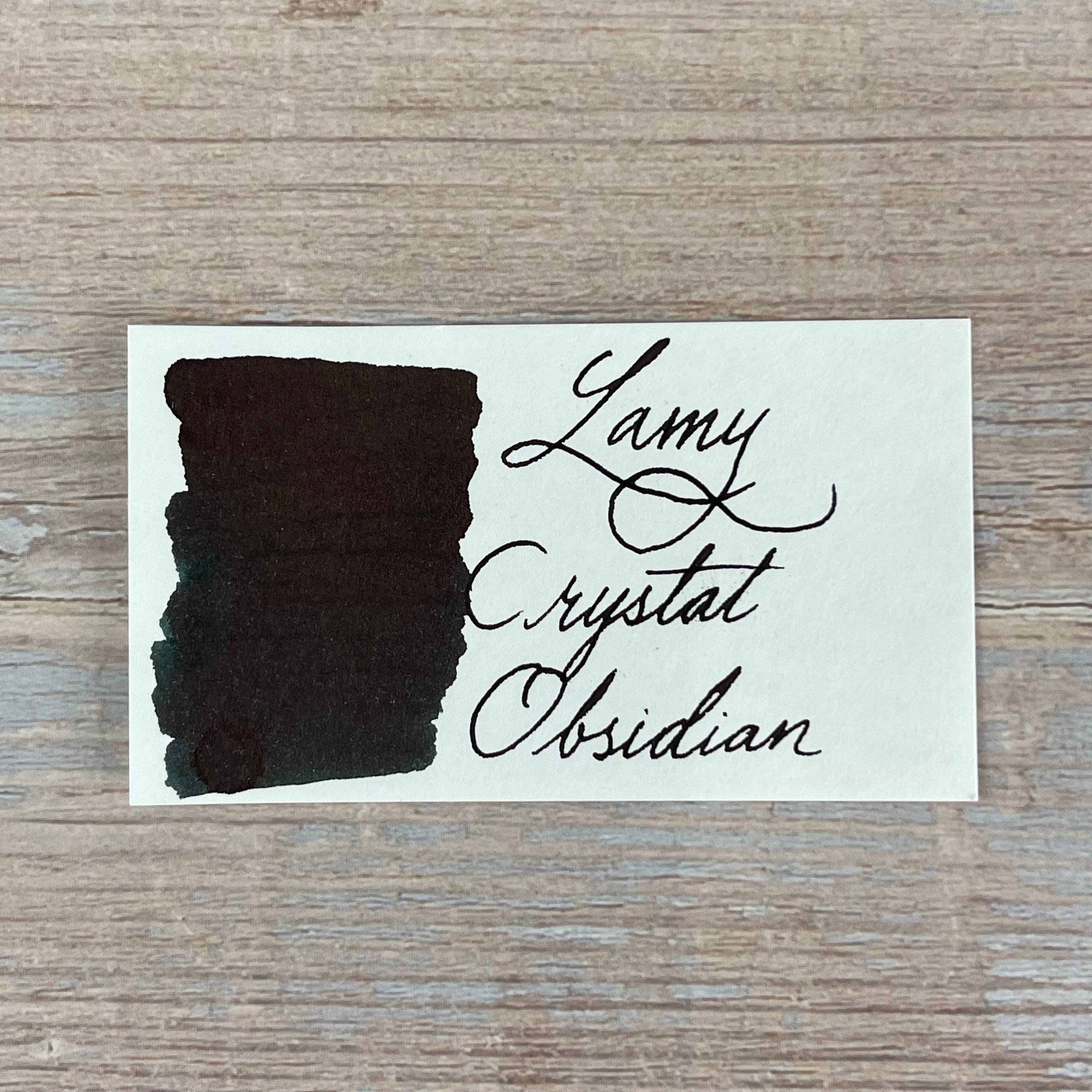 Lamy Crystal Obsidian - 30ml Bottled Ink | Atlas Stationers