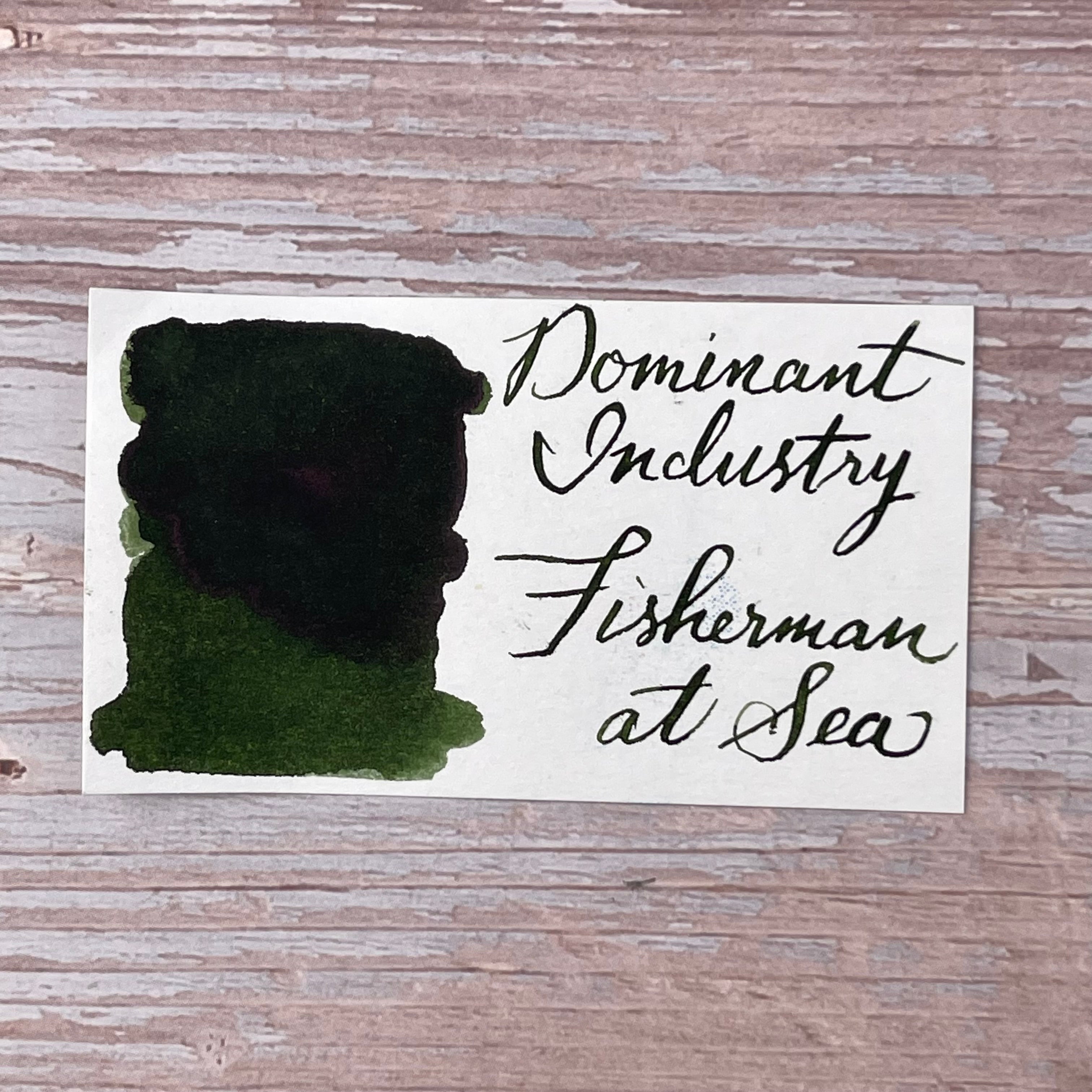 Dominant Industry Fishermen at Sea - 25ml Bottled Ink | Atlas Stationers