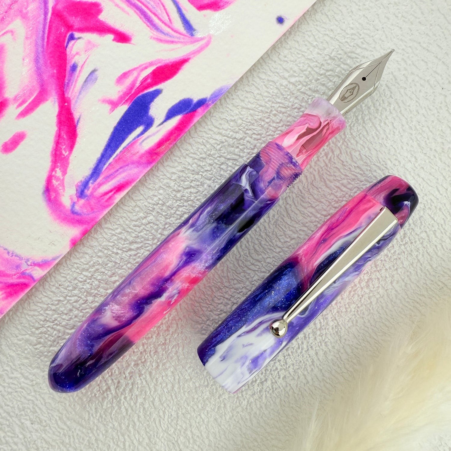 Edison Collier Fountain Pen - Twilight Bloom (Atlas Exclusive) – Atlas ...