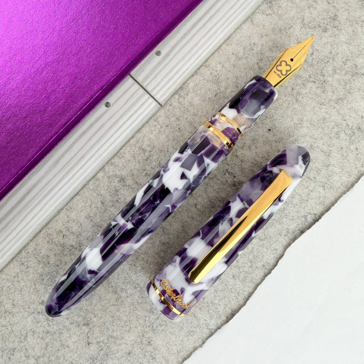 Esterbrook Estie Bestie Fountain Pen - Sugar Plum Purple – Atlas Stationers