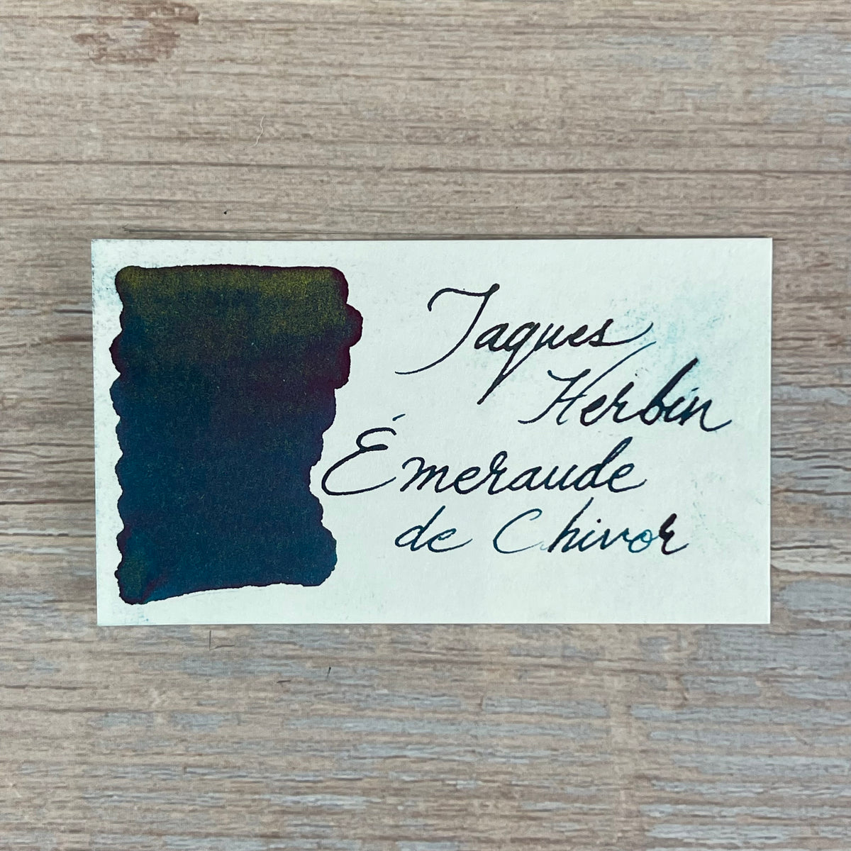 Jacques Herbin 1670 Emerald of Chivor - 50ml Bottled Ink – Atlas Stationers