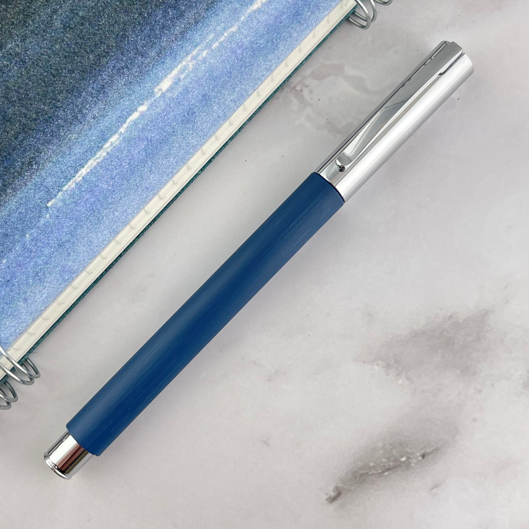 Faber-Castell Ambition Fountain Pen - Precious Blue | Atlas Stationers