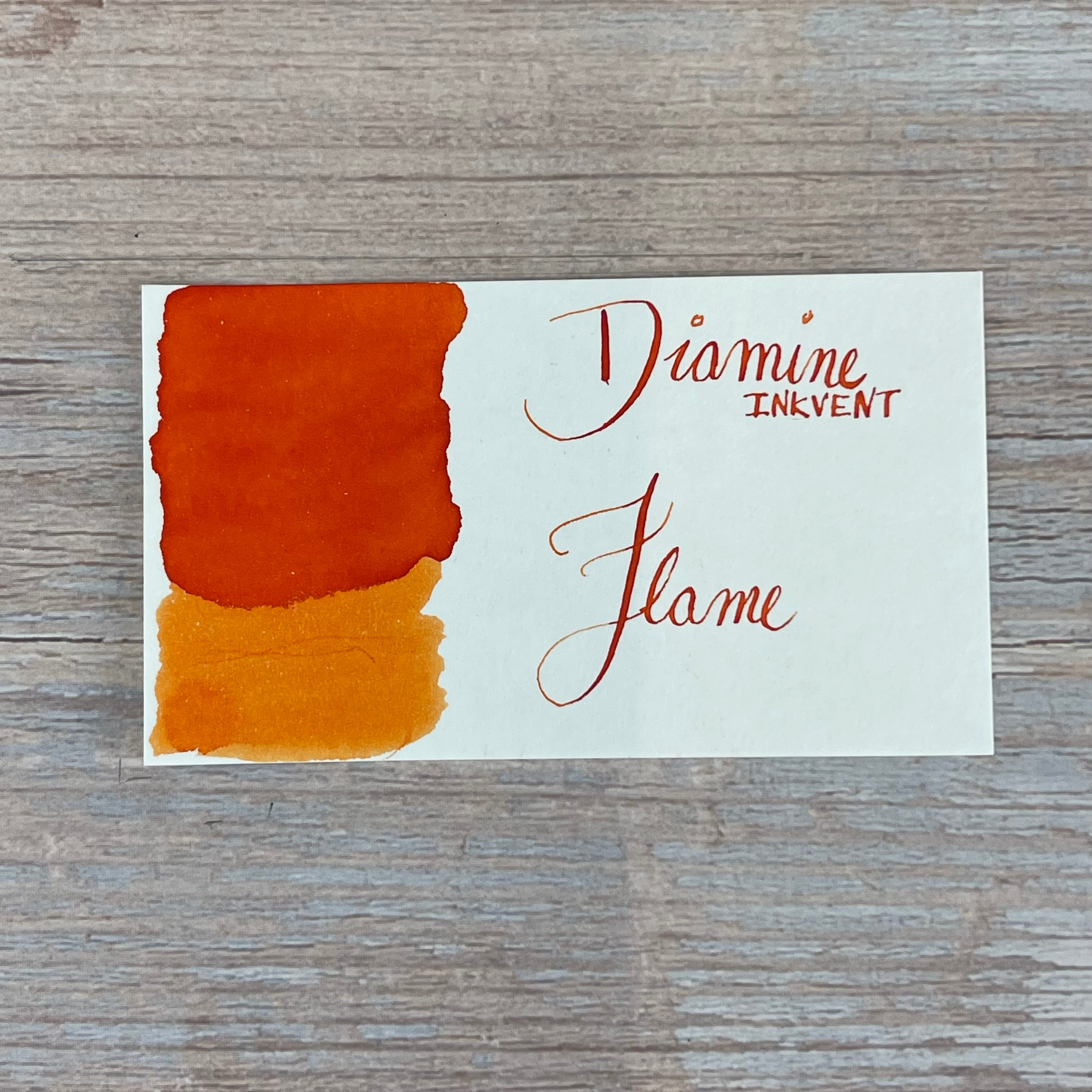 Diamine Inkvent Flame - 50ml Bottled Ink | Atlas Stationers