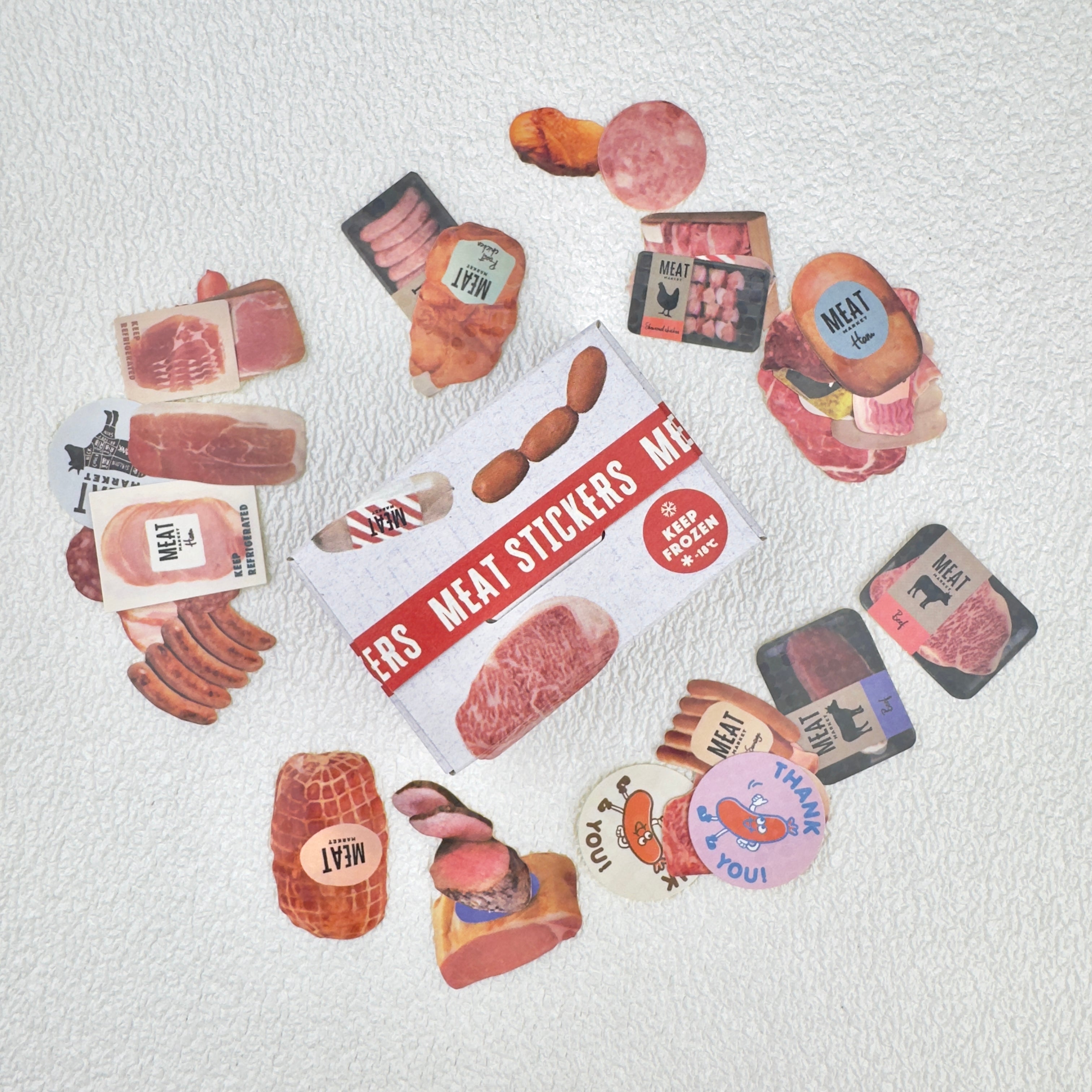 Hako Sticker Meat | Atlas Stationers
