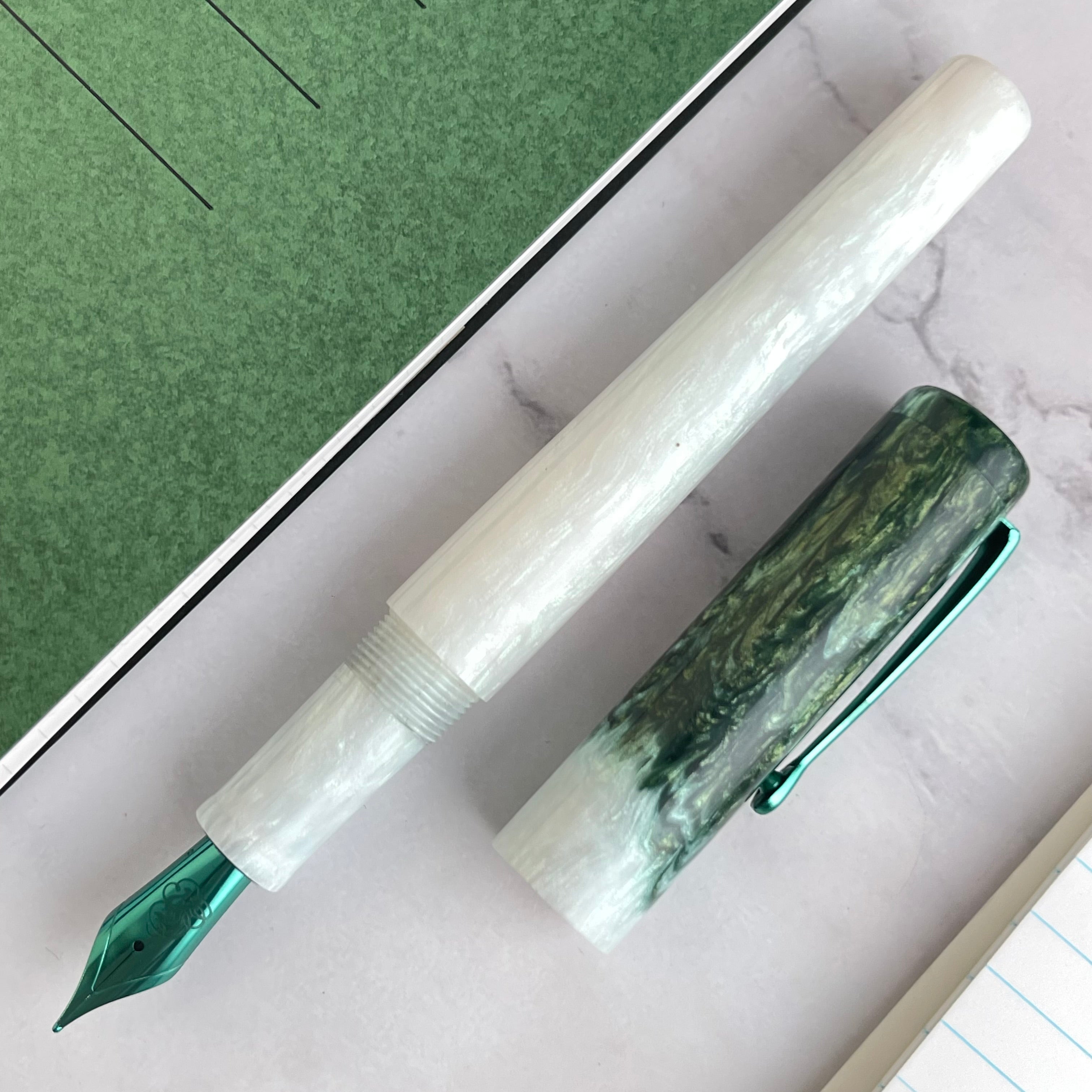 Hinze Pen Company Fountain Pen - Mercurial Mermaid | Atlas Stationers