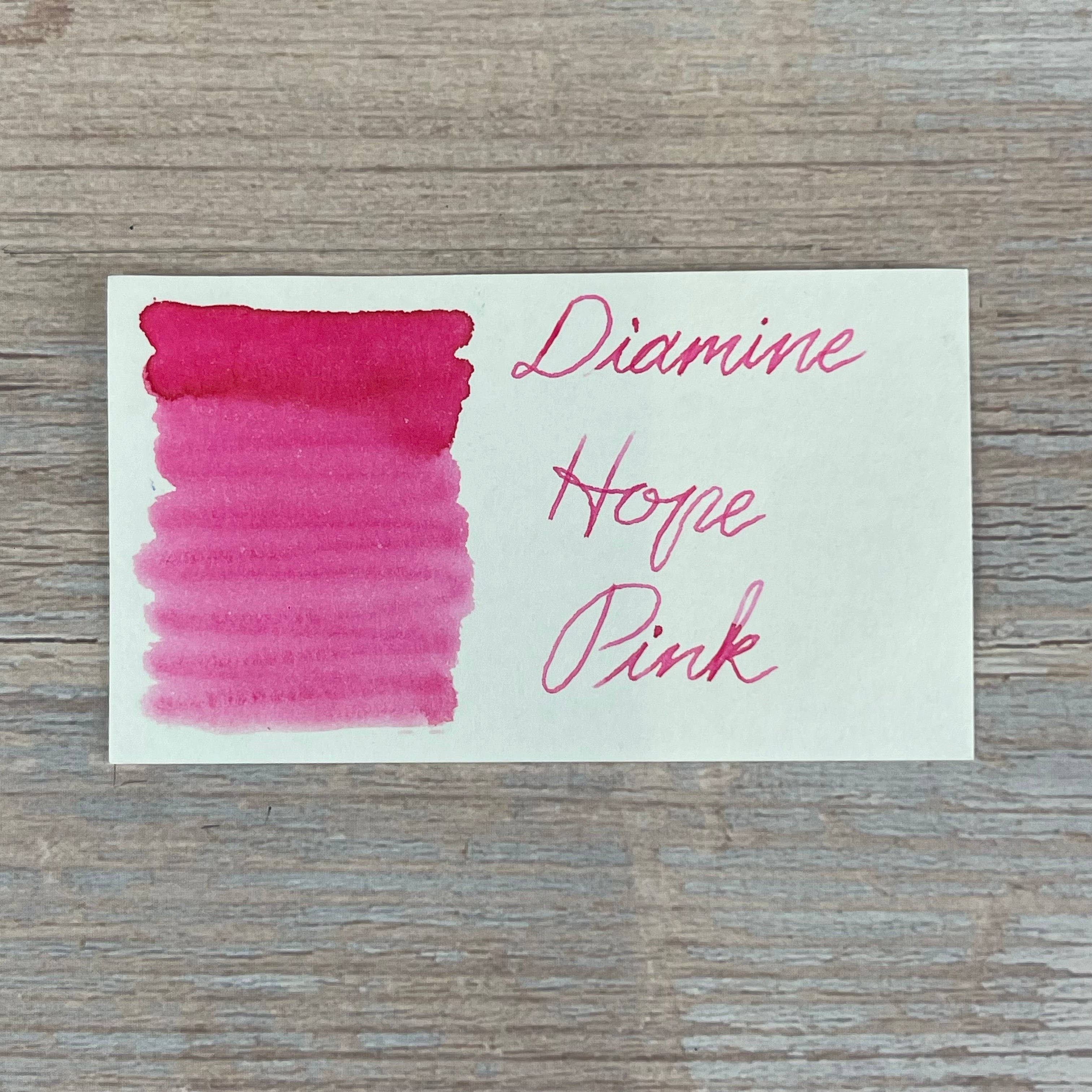 Diamine Hope Pink - 30ml Bottled Ink | Atlas Stationers