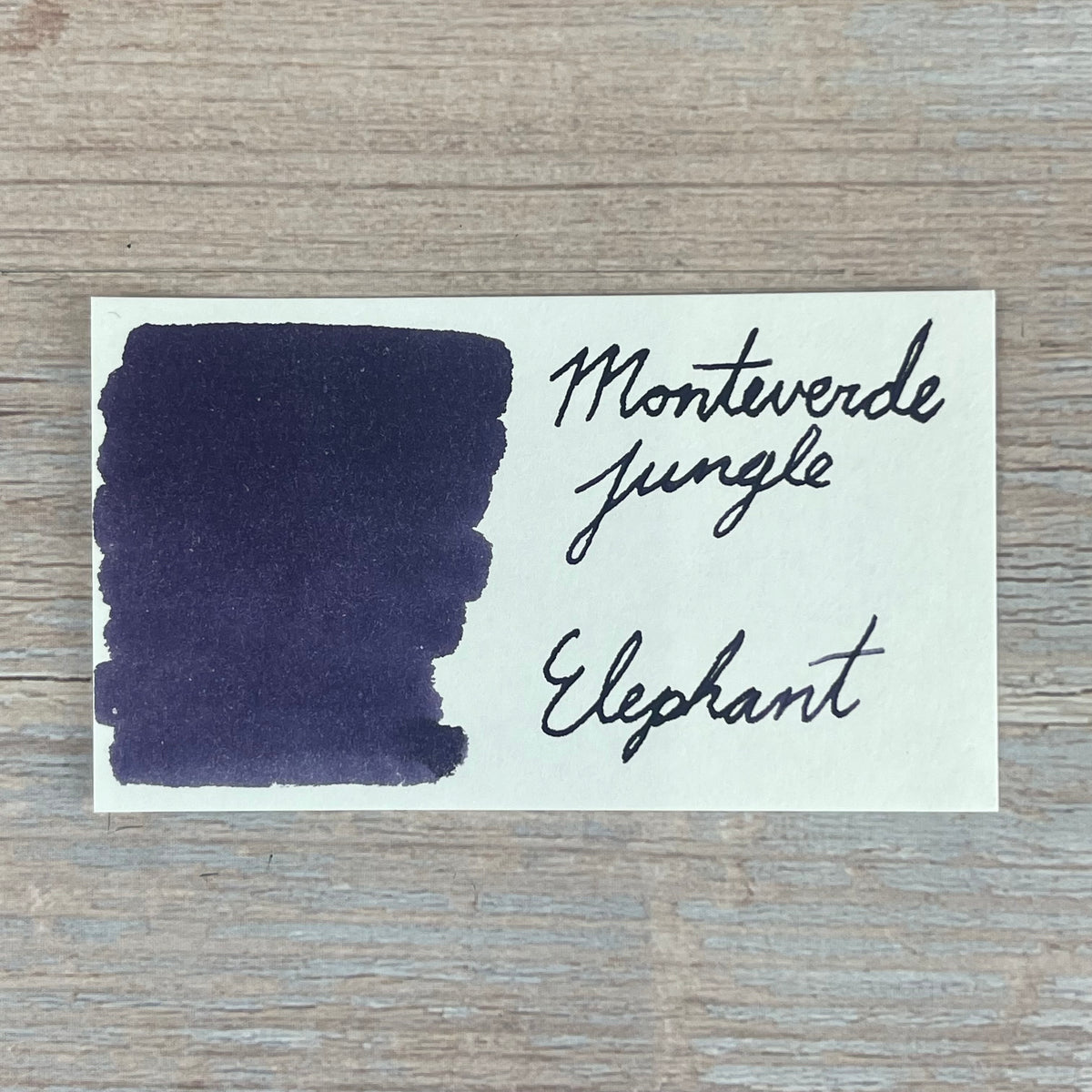Monteverde Jungle Ink Collection Elephant (Purple) - 30ml Bottled Ink ...