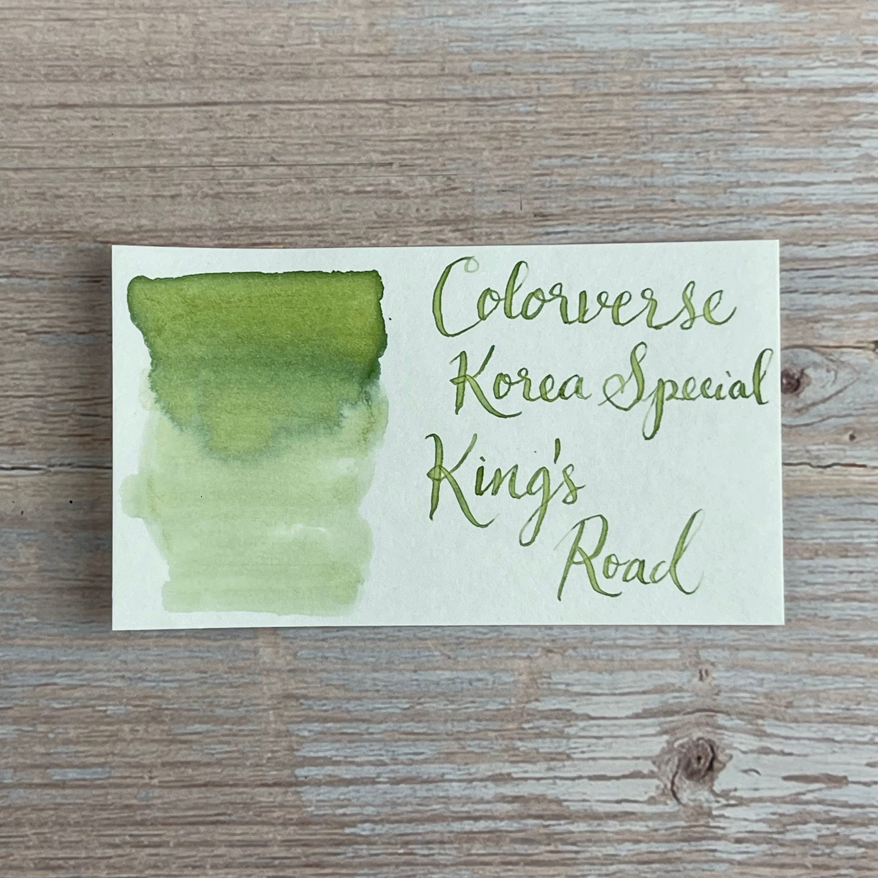 Colorverse 15ml Korea Special Bottled Ink - King's Road | Atlas Stationers
