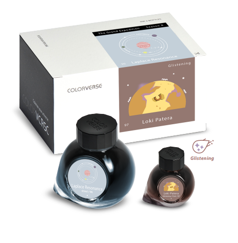 Colorverse Laplace Resonance & Loki Patera - 65ml + 15ml Bottled Ink ...