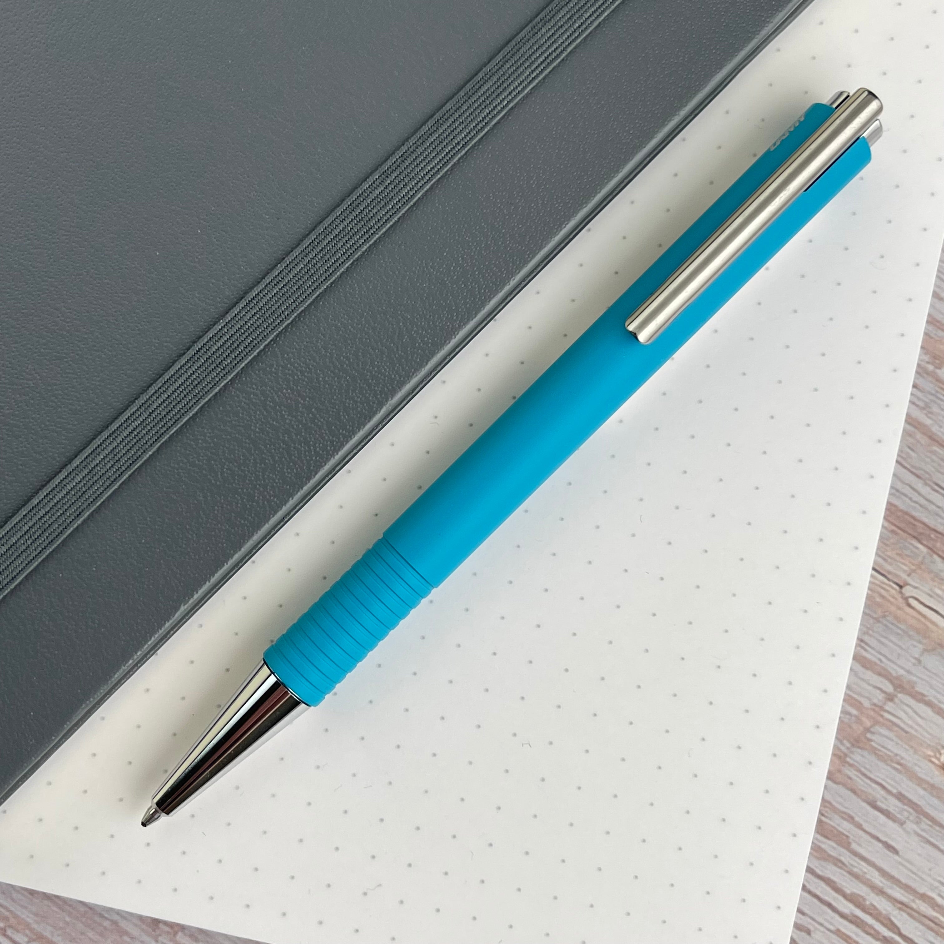 Lamy Logo M+ Ballpoint Pen - Sea Matte | Atlas Stationers