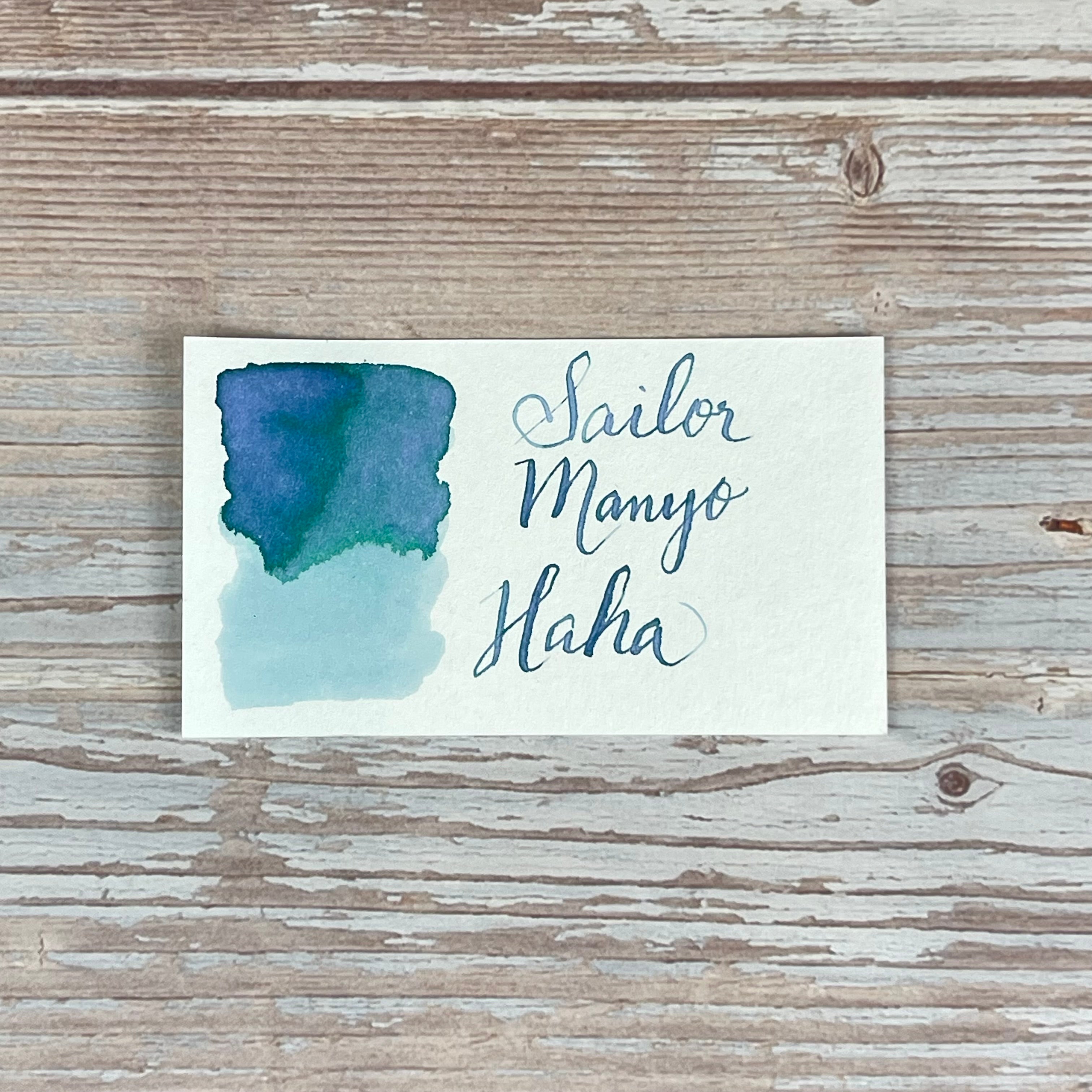 Sailor Manyo Haha - 50ml Bottled Ink | Atlas Stationers