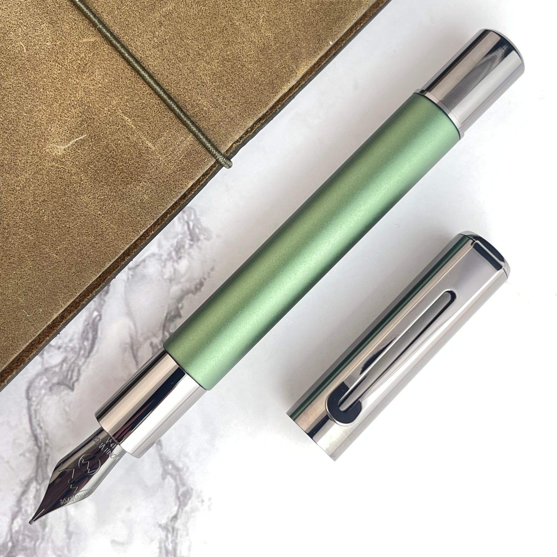 Monteverde Ritma Fountain Pen - Green | Atlas Stationers