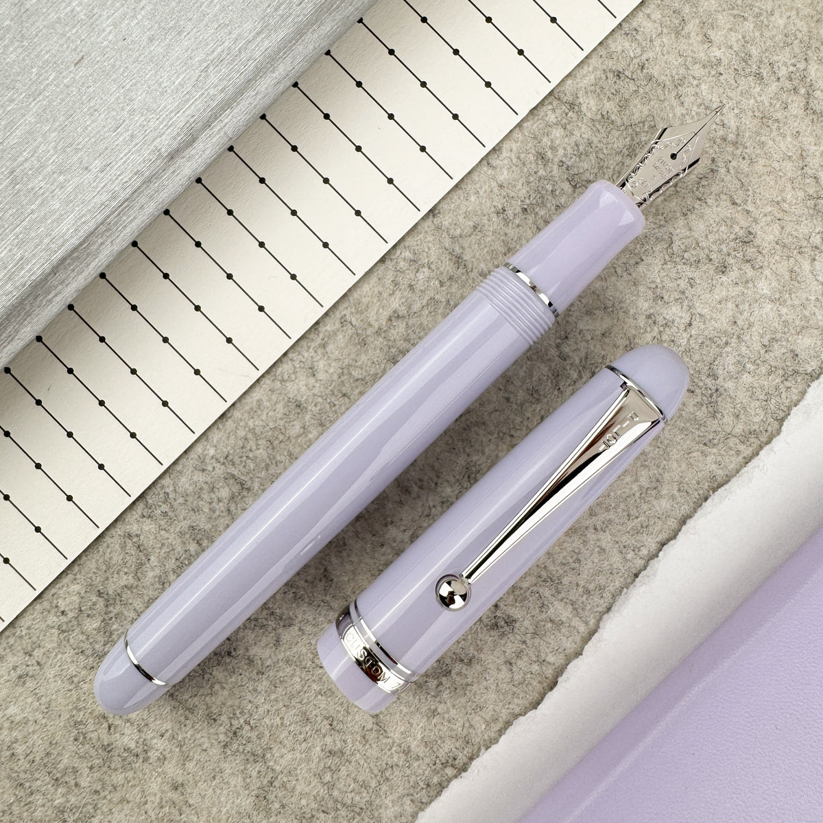 Pilot Custom 74 Fountain Pen - Lavender Fog (Special Edition) – Atlas ...