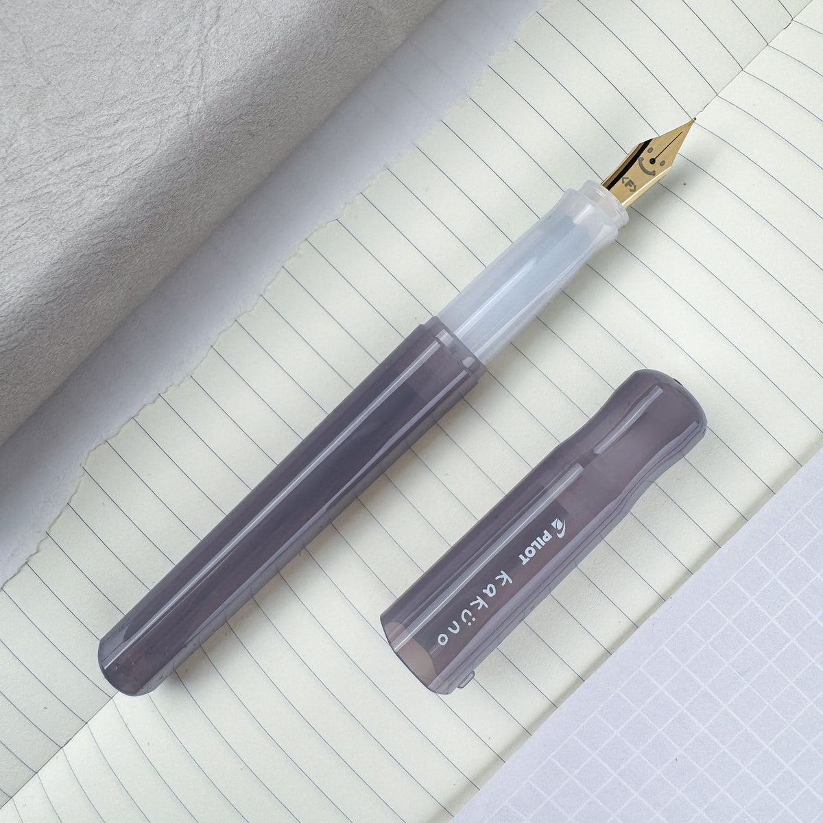 Pilot Kakuno Fountain Pen - Nimbus Gray – Atlas Stationers