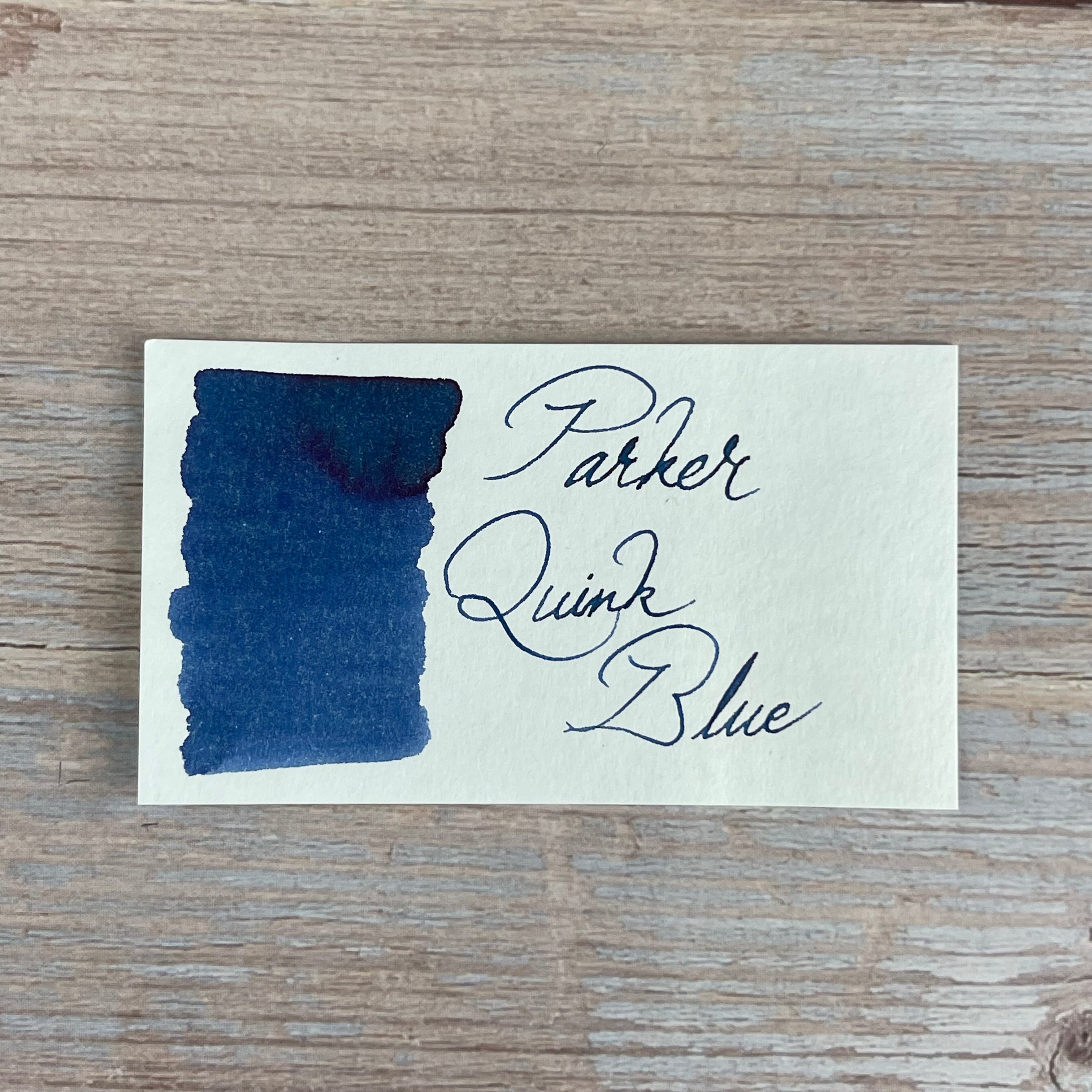 Parker Quink Blue/Black Bottled Ink | Atlas Stationers