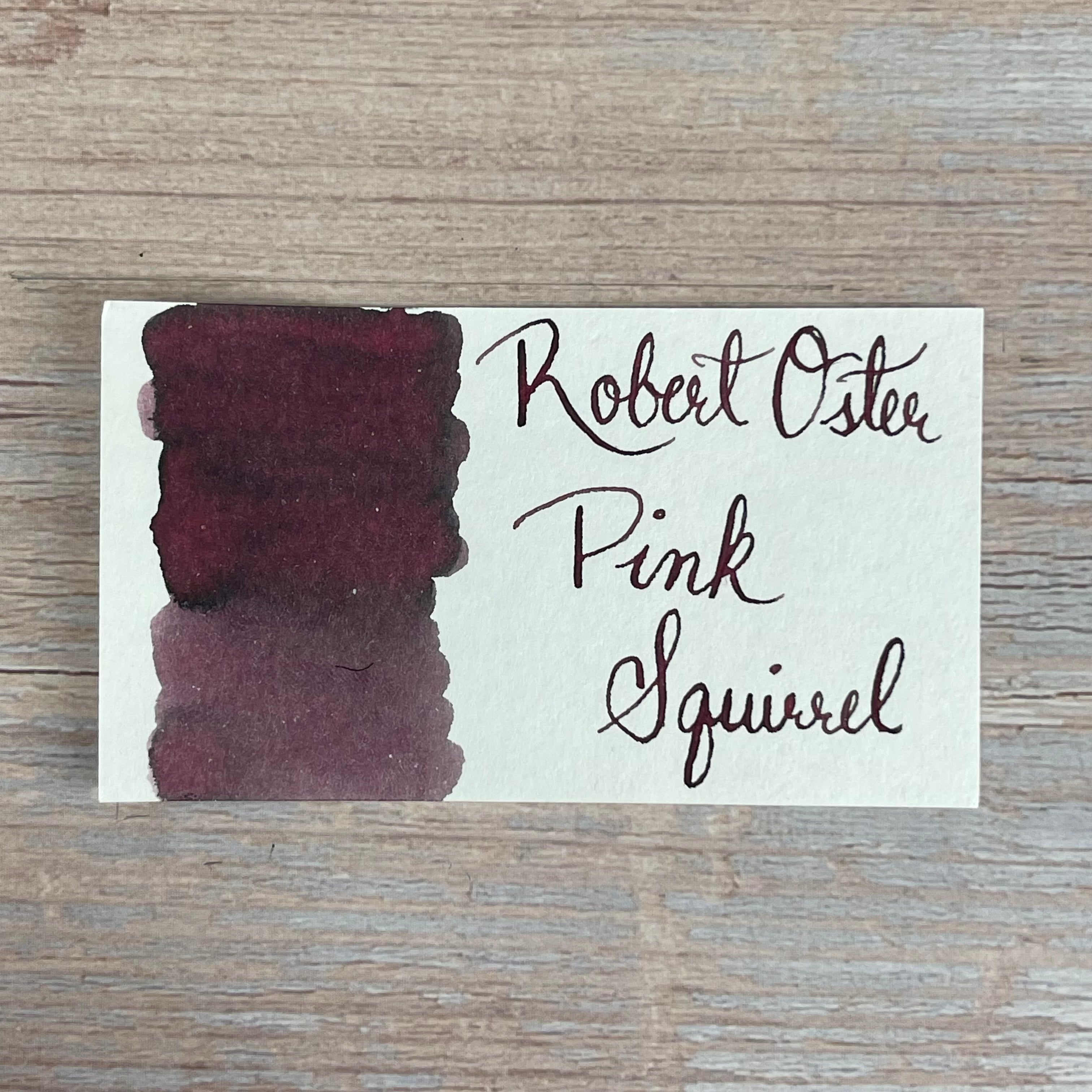Robert Oster Pink Squirrel - 50ml Bottled Ink | Atlas Stationers