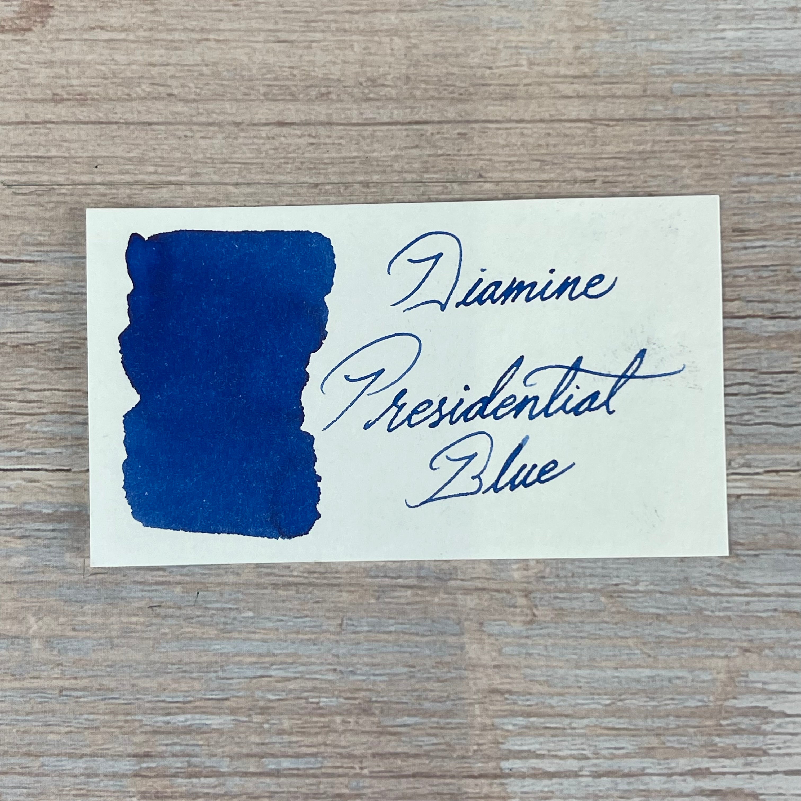 Diamine Presidential Blue - 30ml Bottled Ink | Atlas Stationers