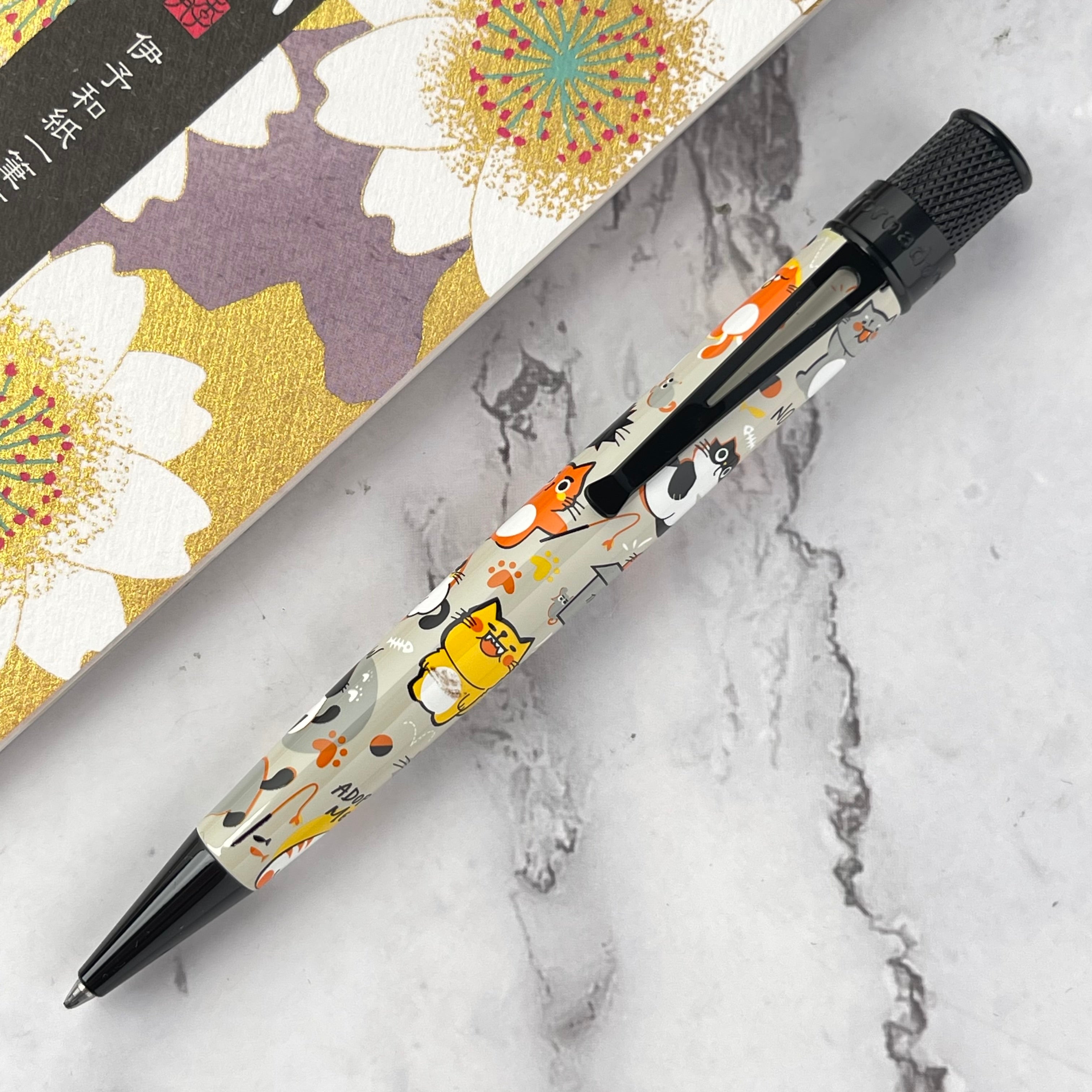 Retro 51 Tornado Ballpoint Pen - Cat Rescue #5 | Atlas Stationers