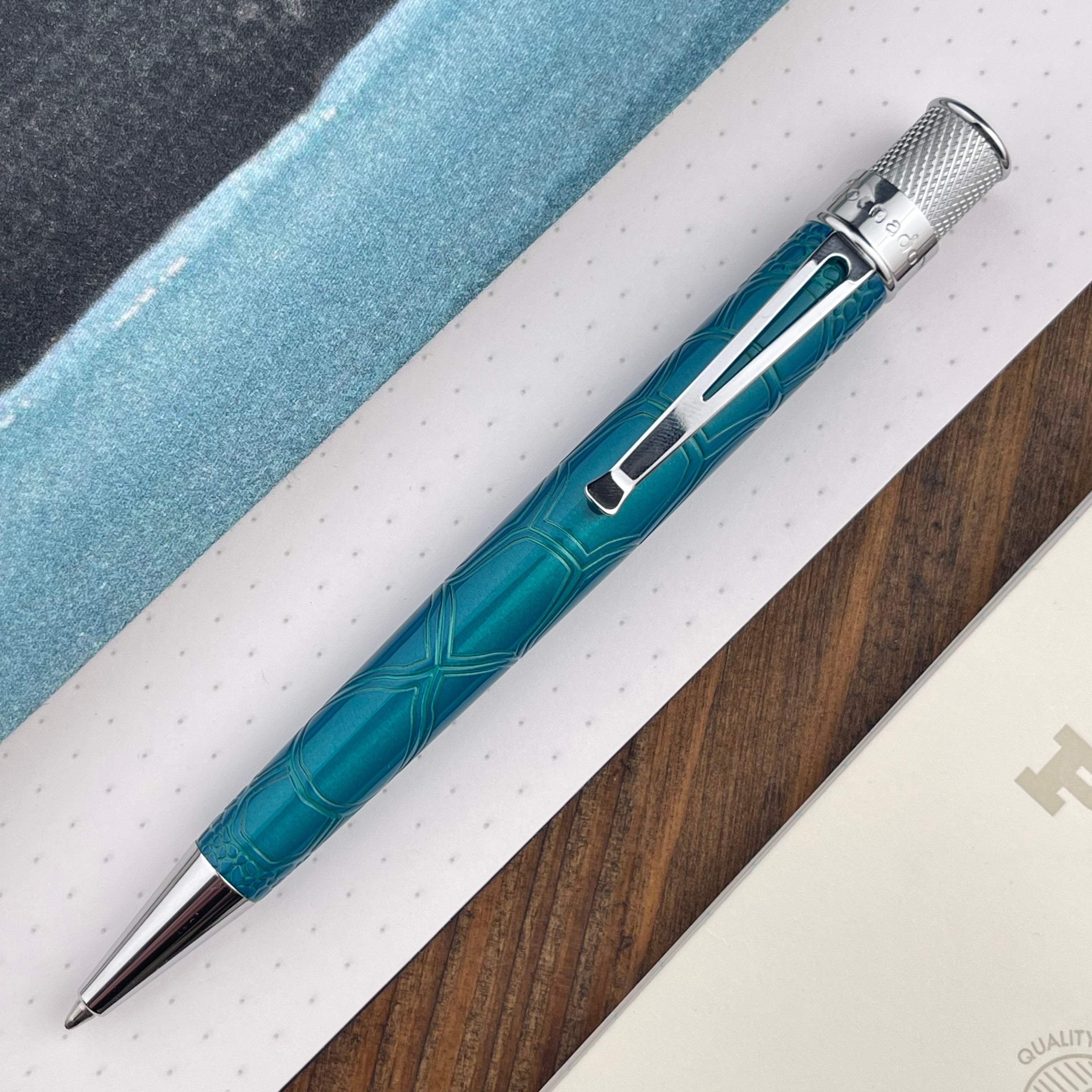 Retro 51 Tornado Ballpoint Pen - Sea Turtle | Atlas Stationers