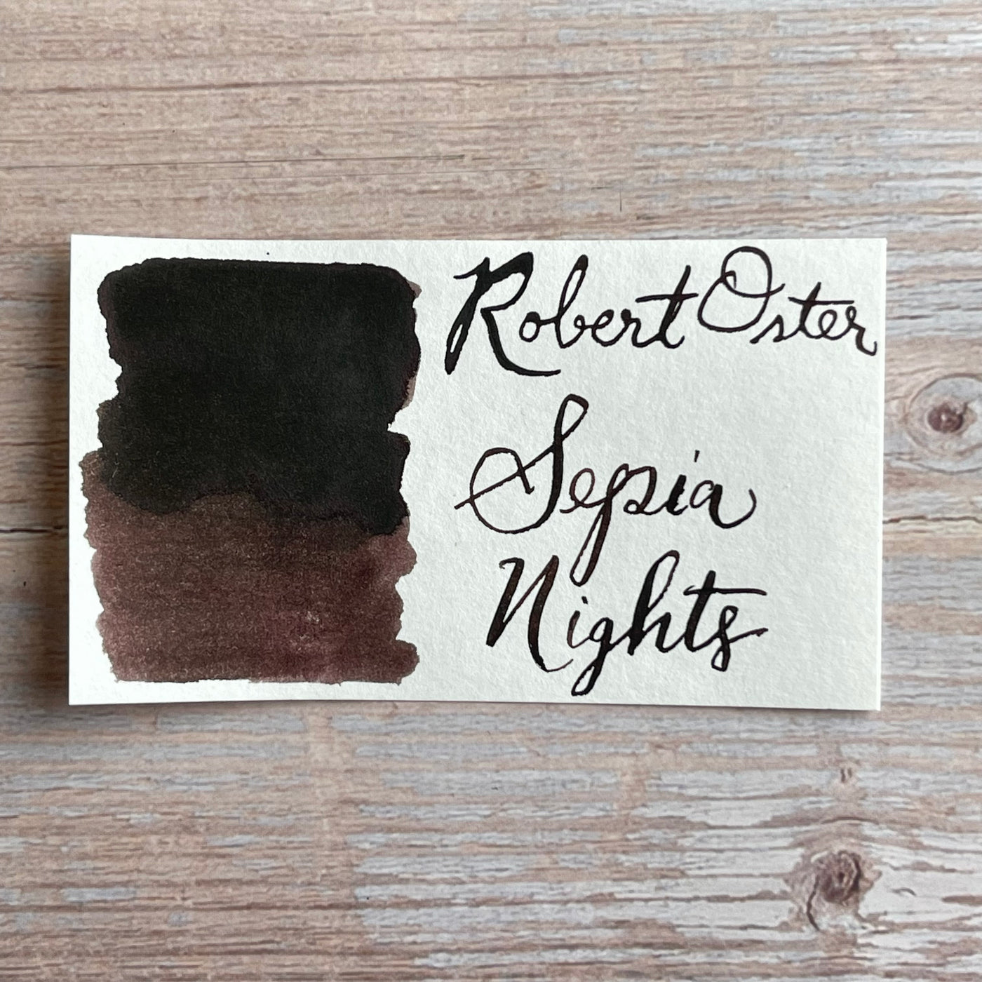 Robert Oster Sepia Nights - 50ml Bottled Ink | Atlas Stationers