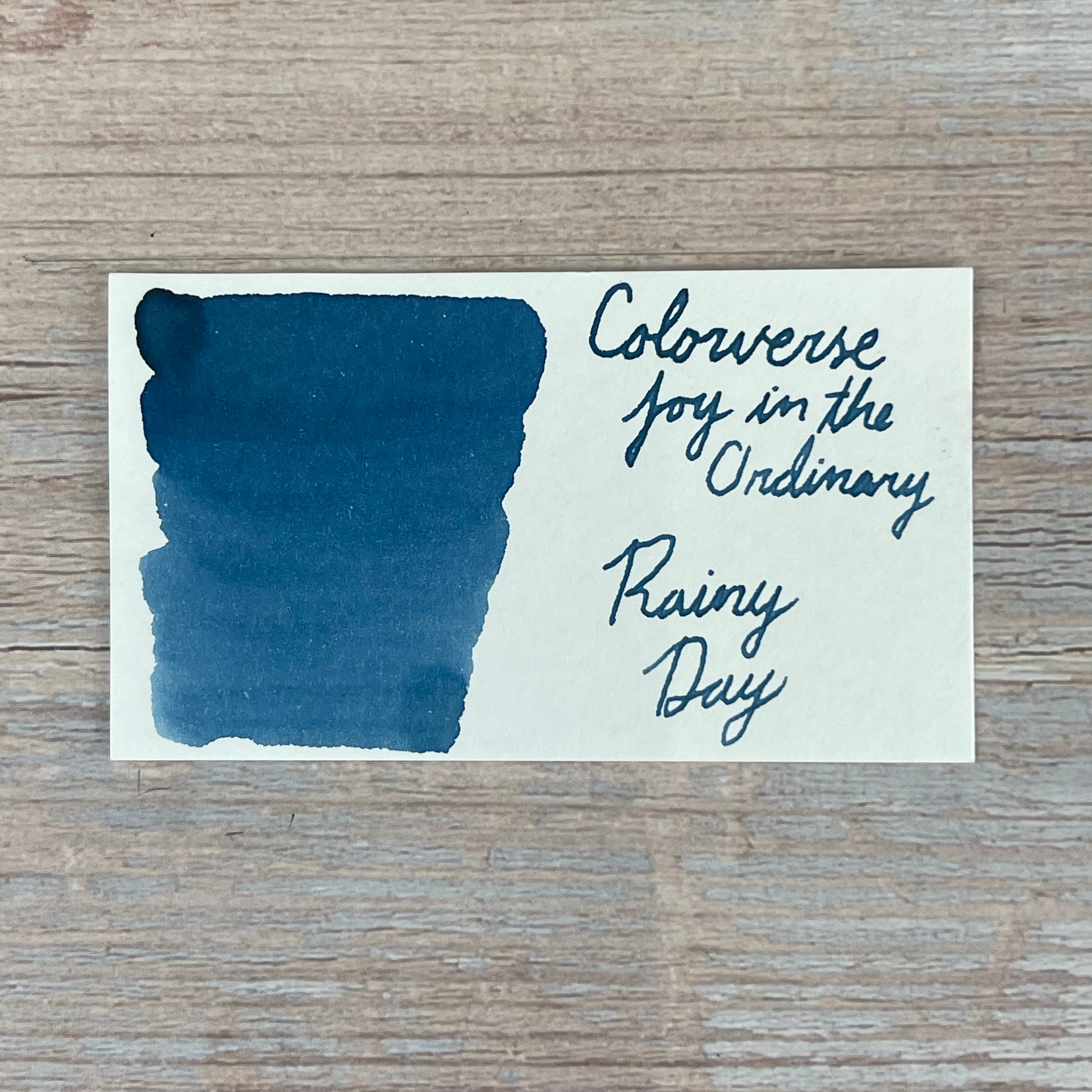 Colorverse Rainy Day - 30ml Bottled Ink | Atlas Stationers