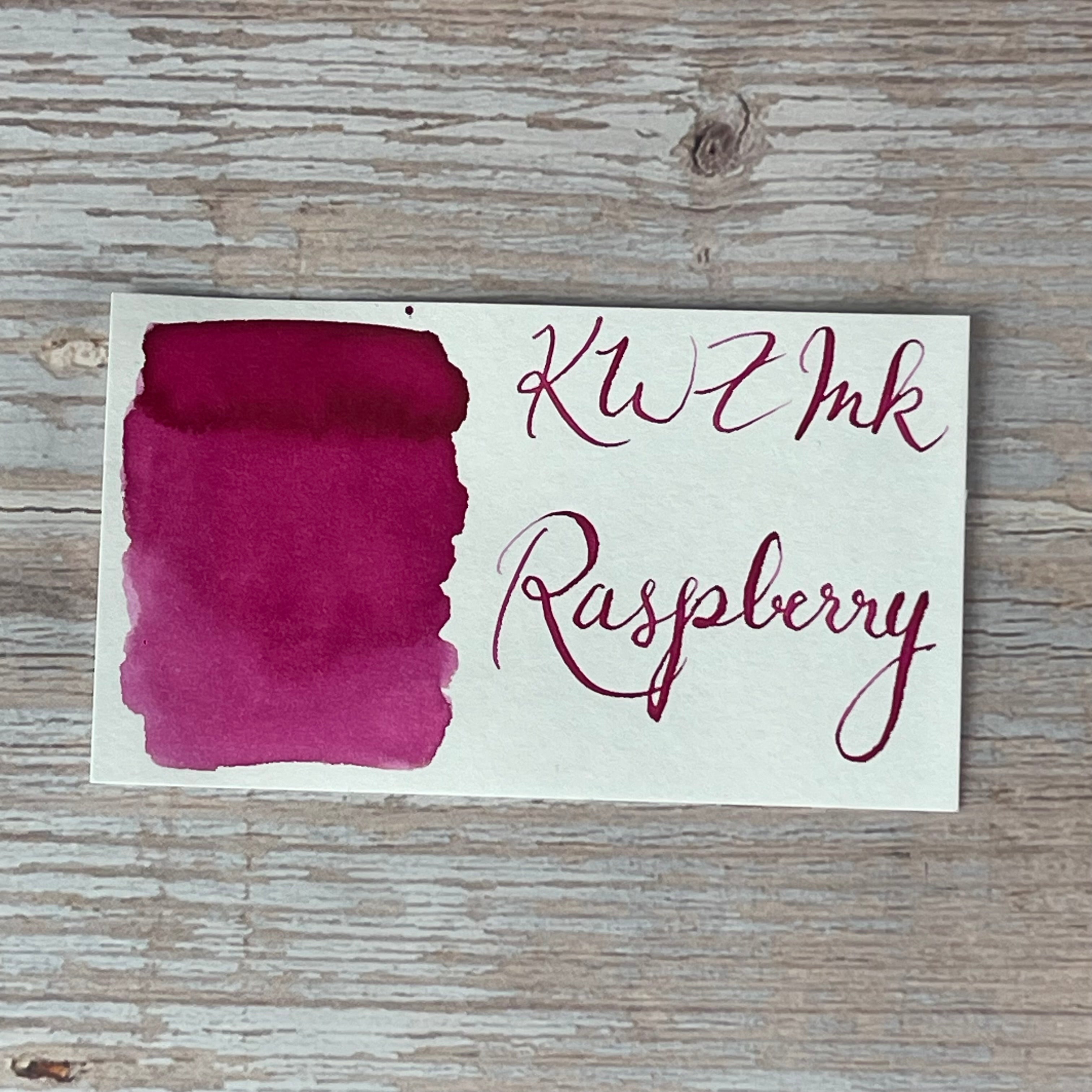 KWZ Raspberry - 60ml Bottled Inks | Atlas Stationers