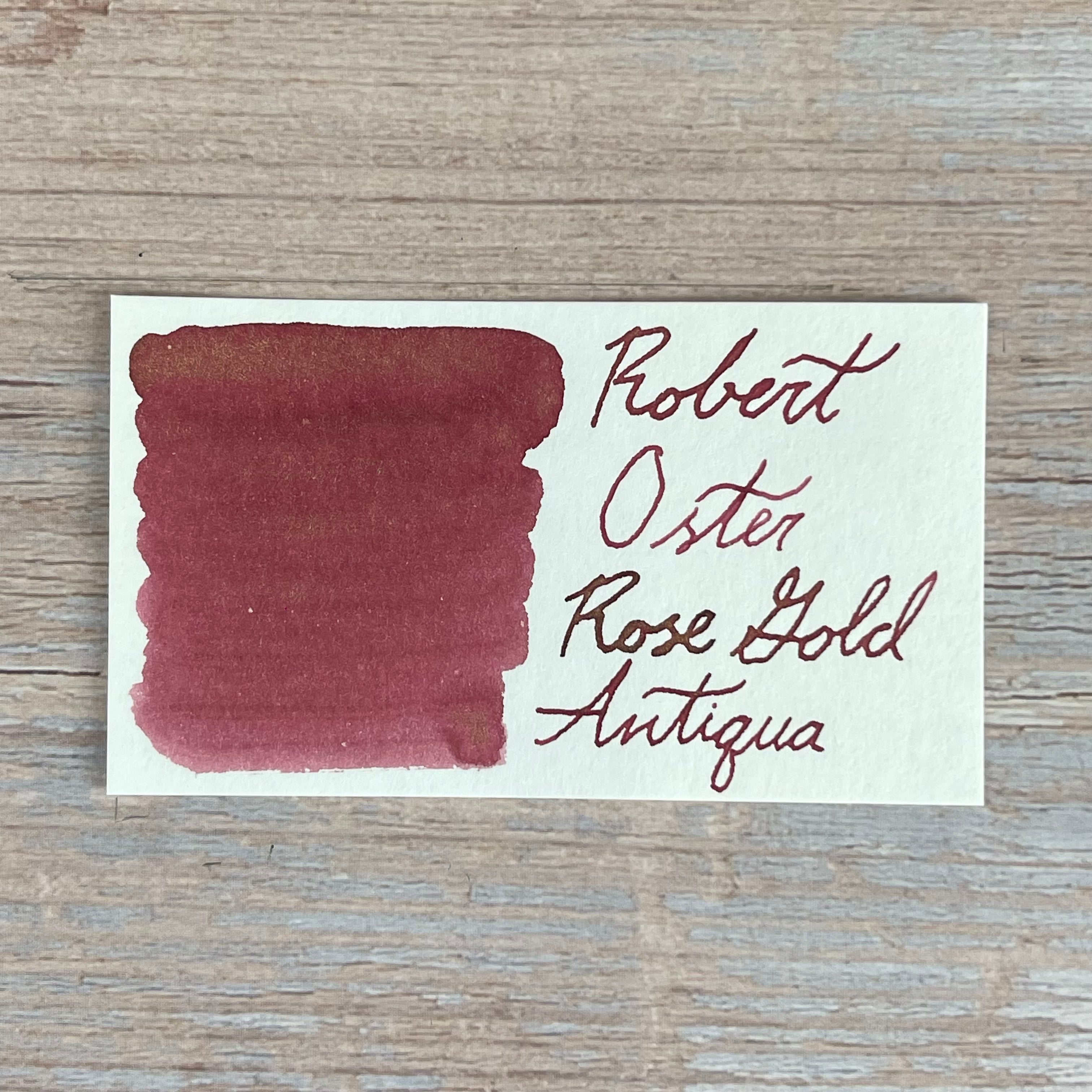 Robert Oster Rose Gold Antique - 50ml Bottled Ink | Atlas Stationers