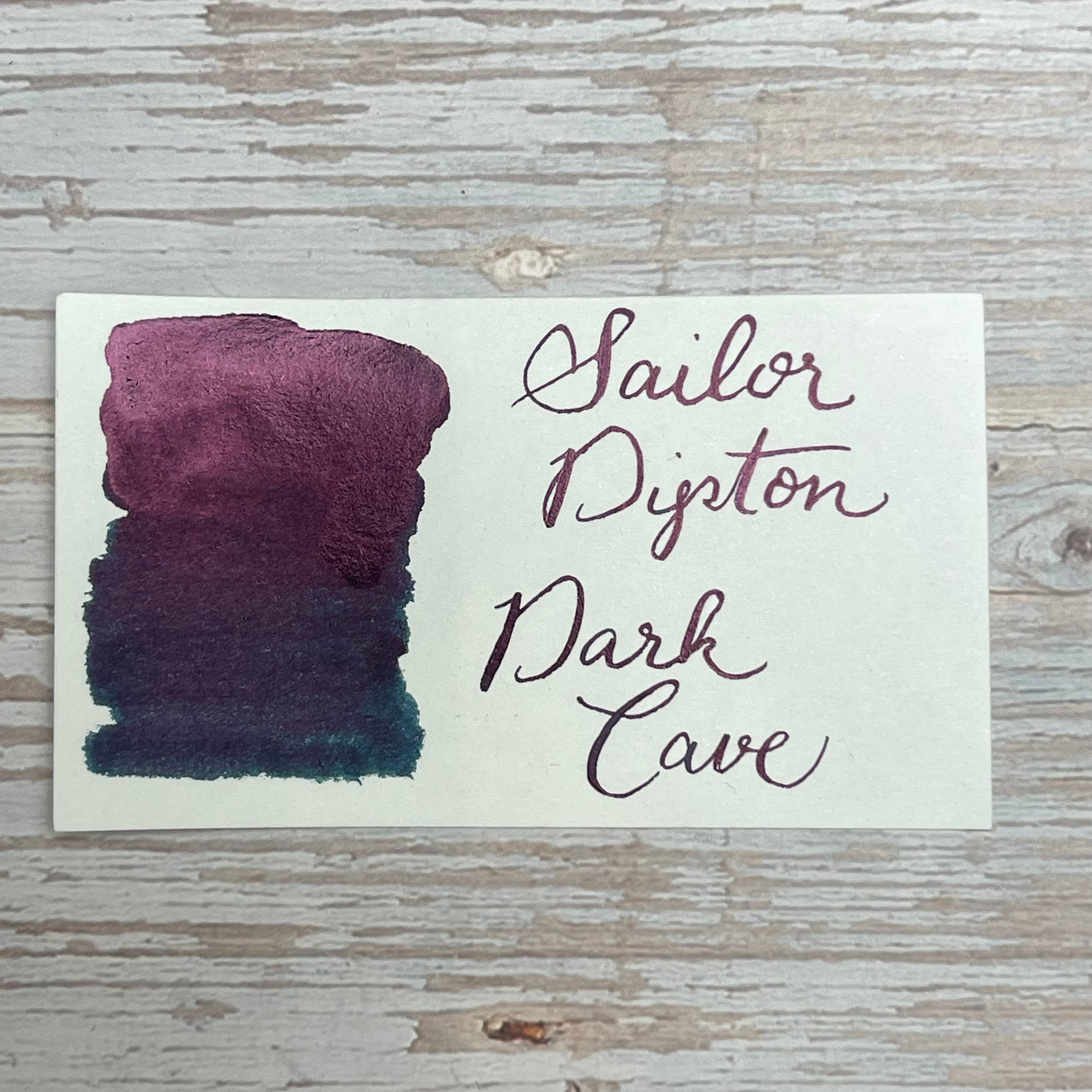 Sailor 20ml Dipton Bottled Ink - Dark Cave | Atlas Stationers