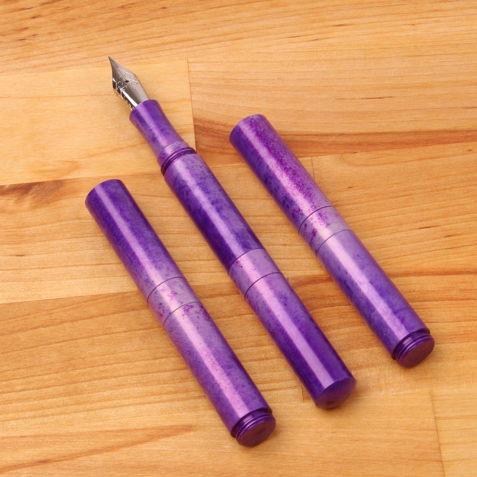 Schon DSGN Pocket Six Fountain Pen - Purple – Atlas Stationers